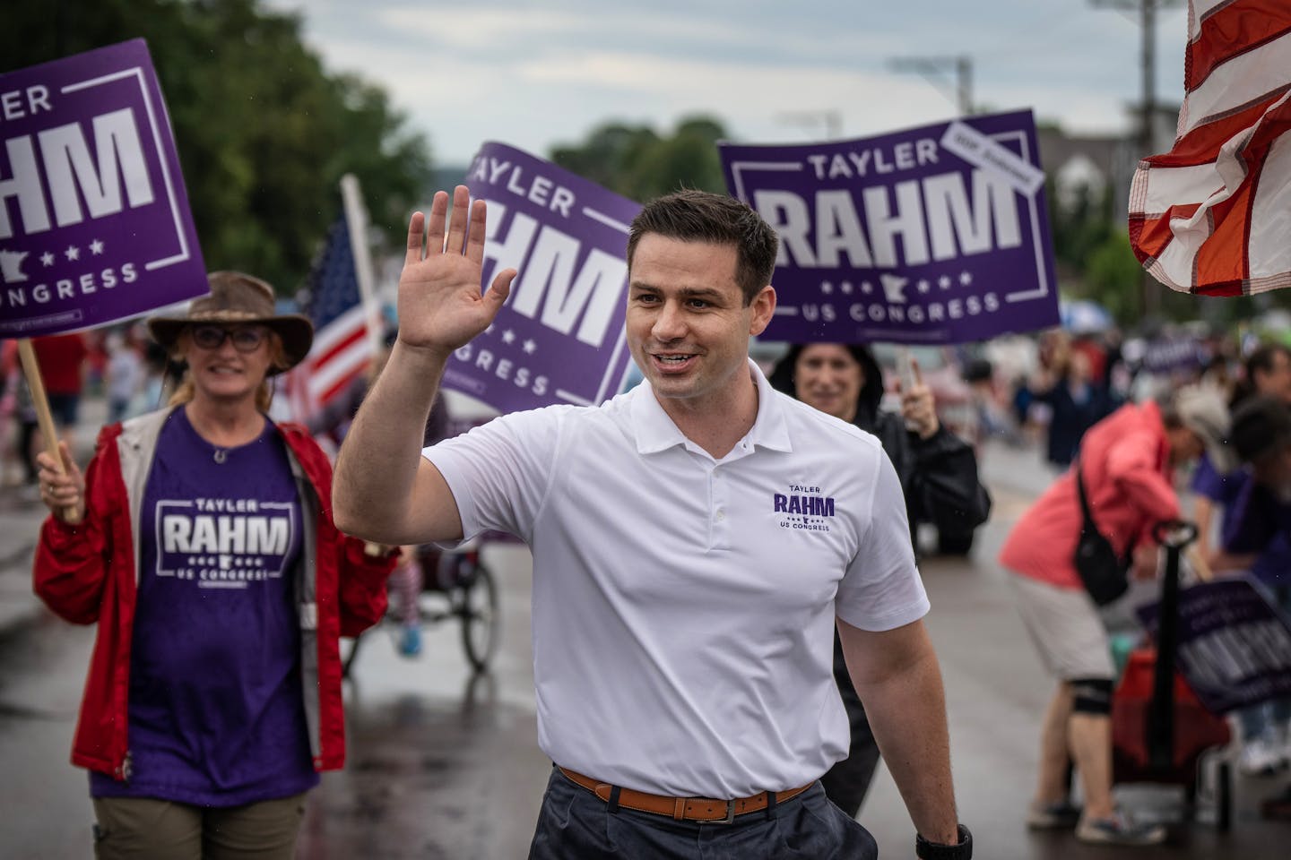 Tayler Rahm to suspend congressional campaign to work as Trump's senior ...