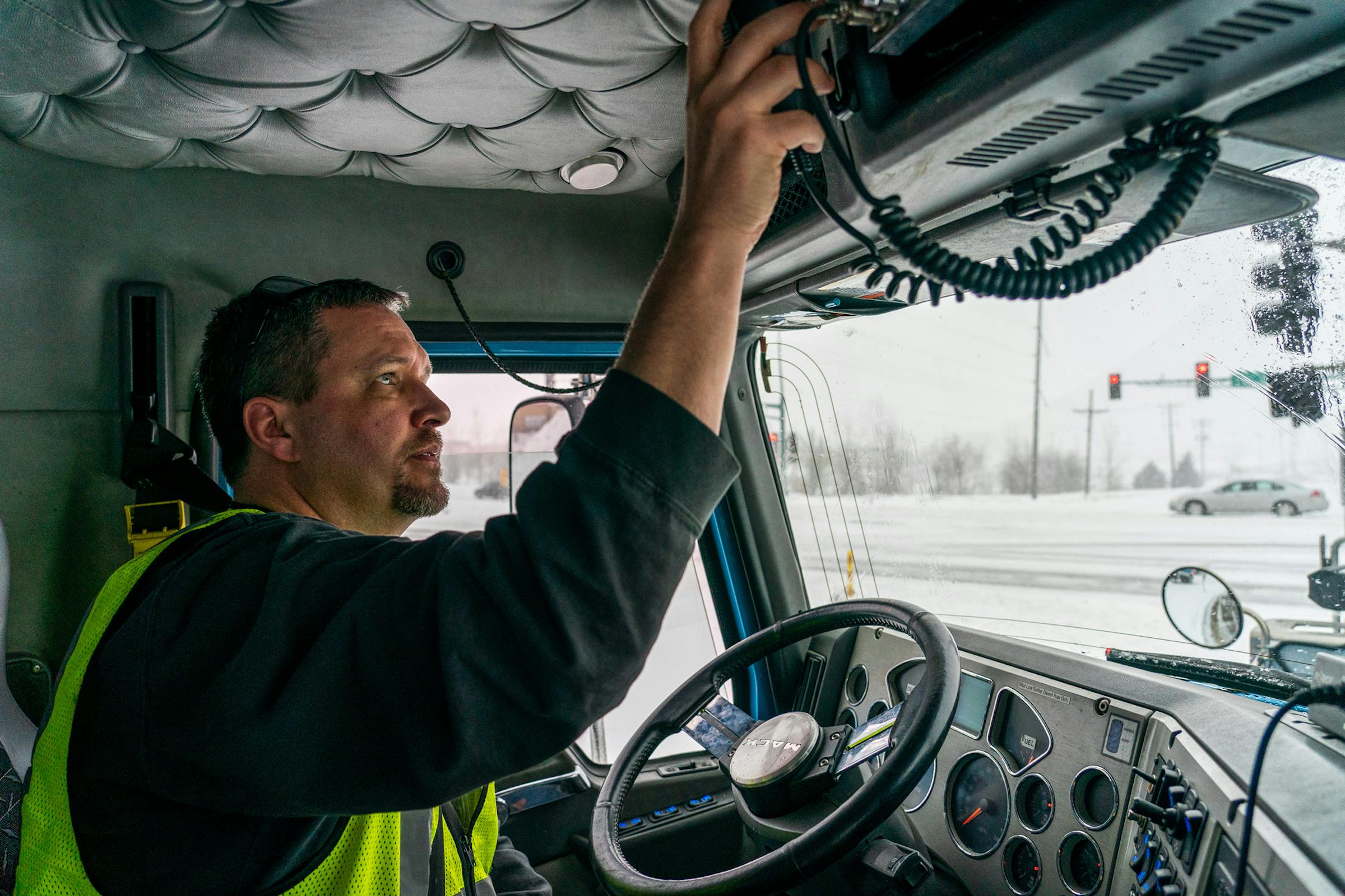 Minnesota plow drivers work overtime to keep up with all the snow