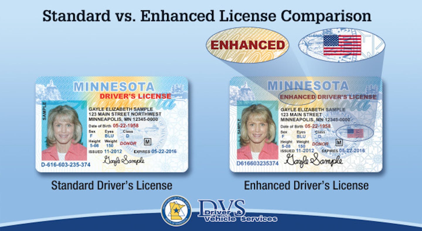 Minnesota to offer enhanced driver's licenses and ID cards