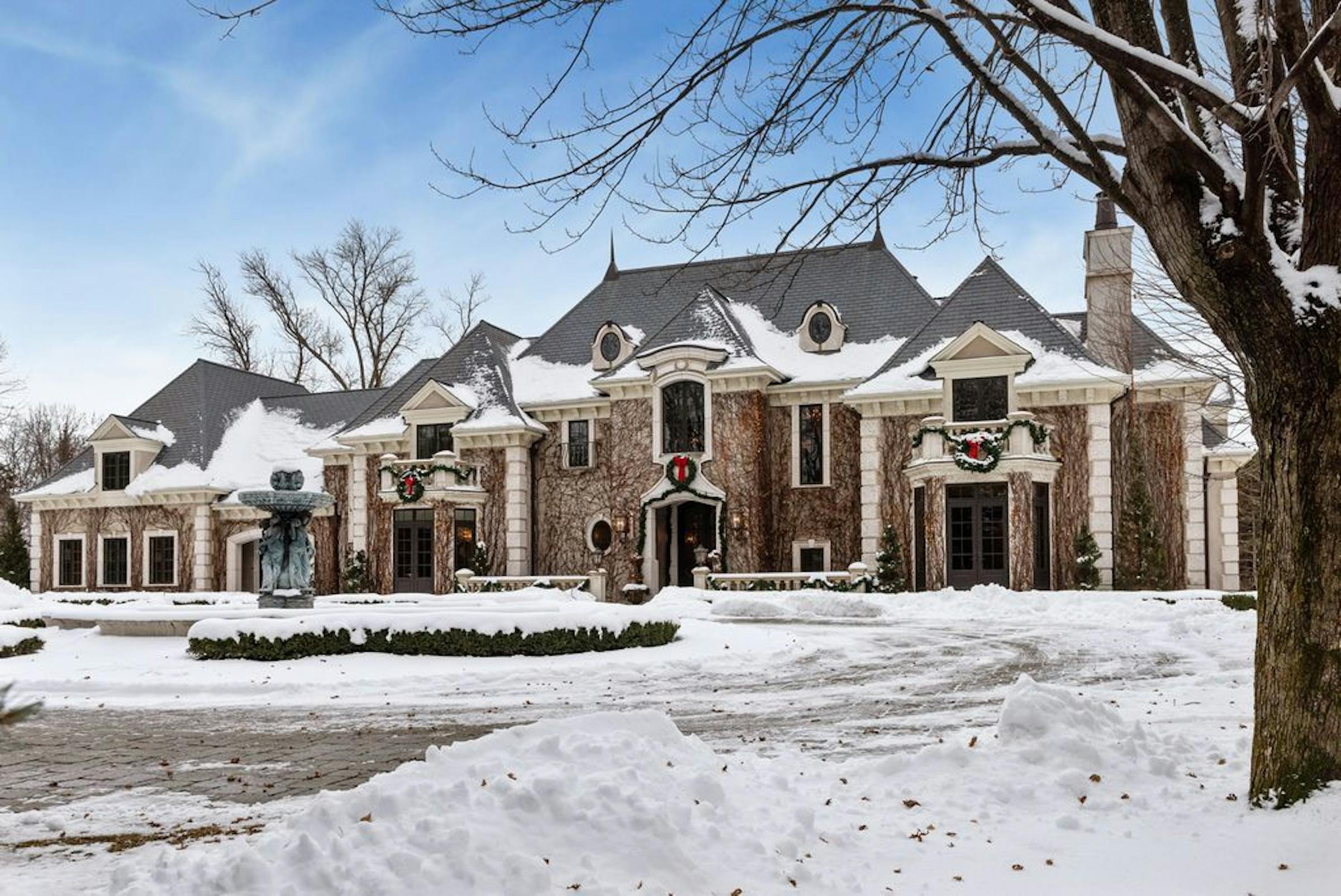 $4.5M French manor in Orono boasts palatial rooms and 'resort-like ...