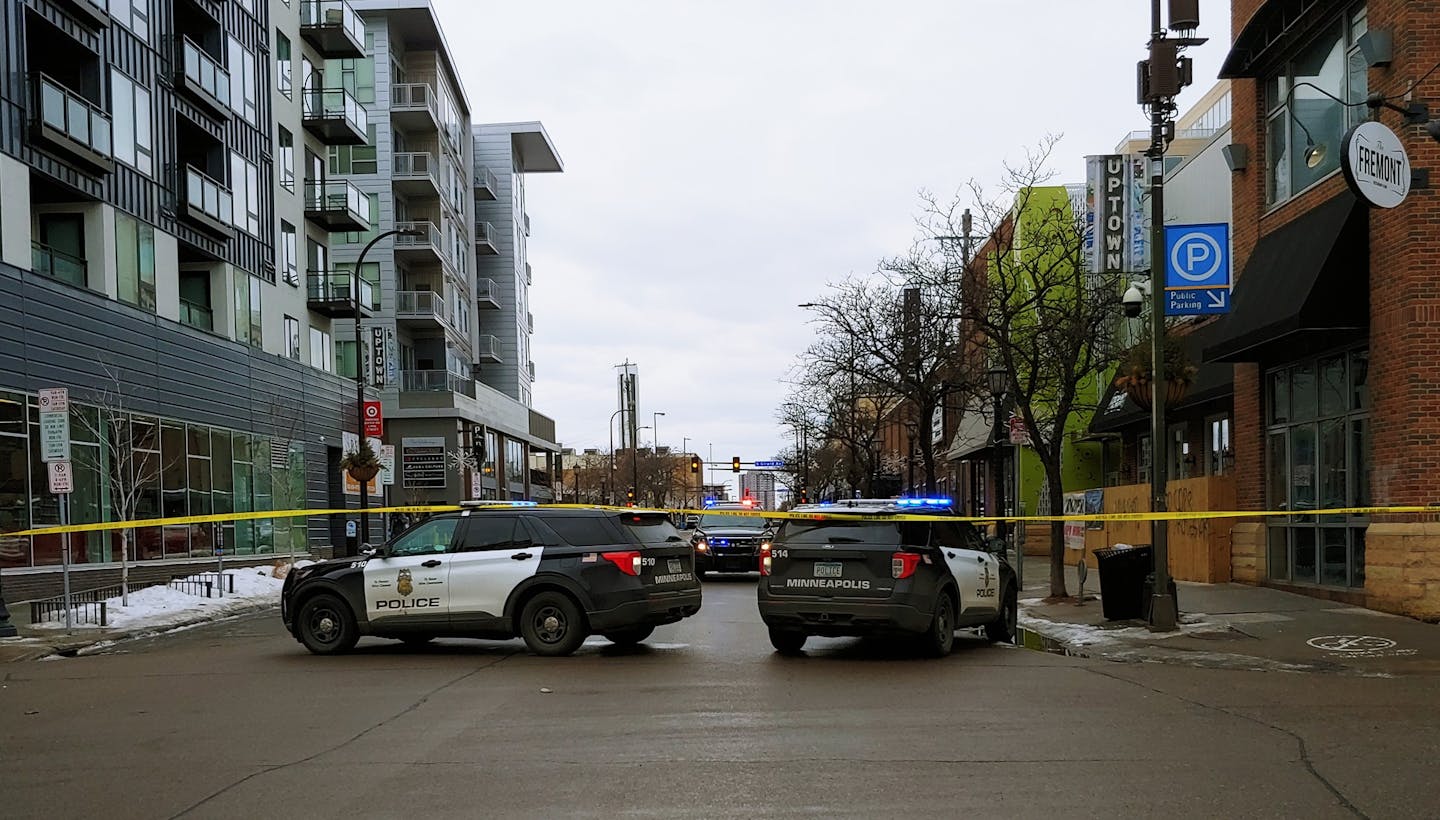 Two men shot, wounded inside Uptown restaurant