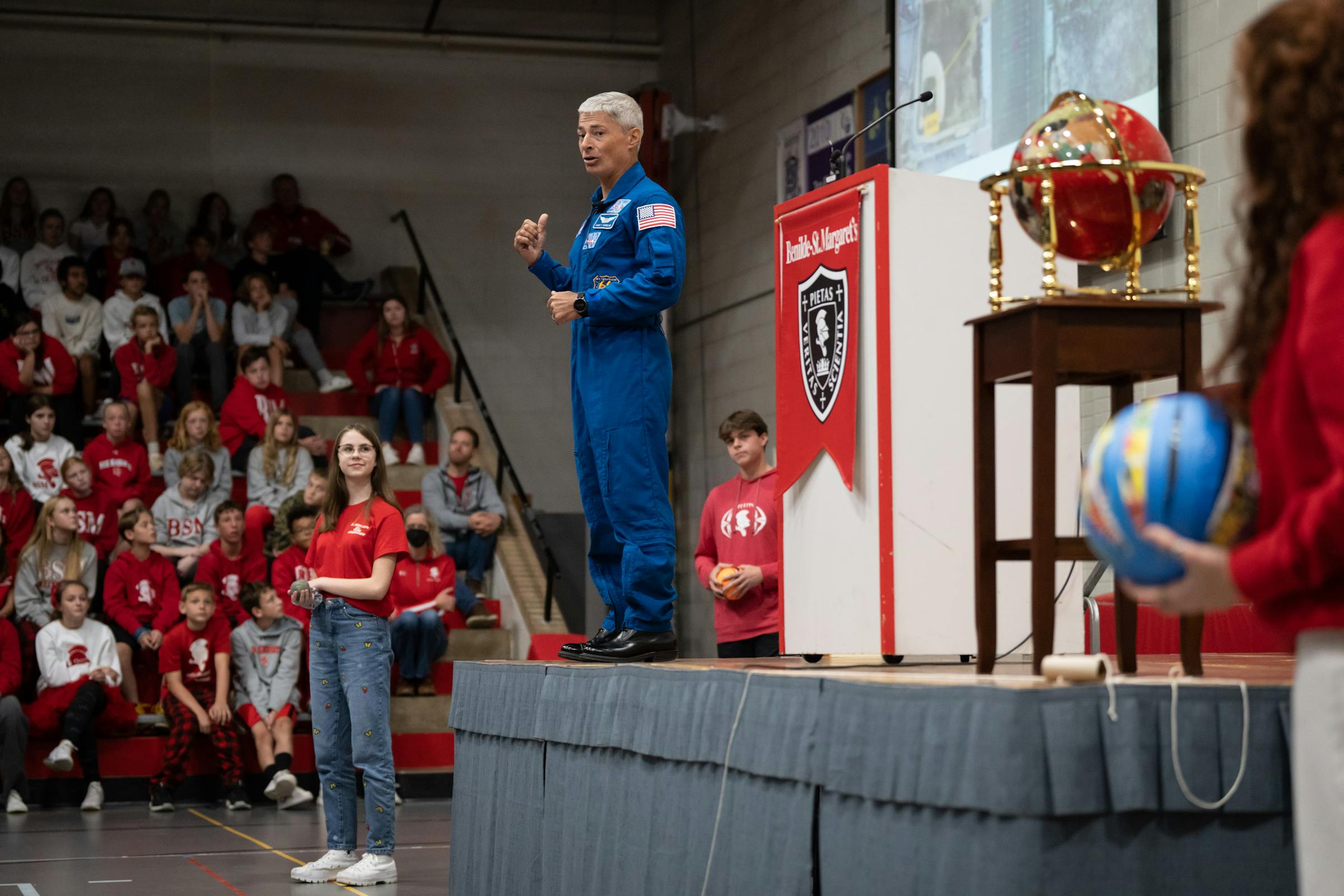 Benilde-St. Margaret's welcomes back NASA astronaut Mark Vande Hei for ...
