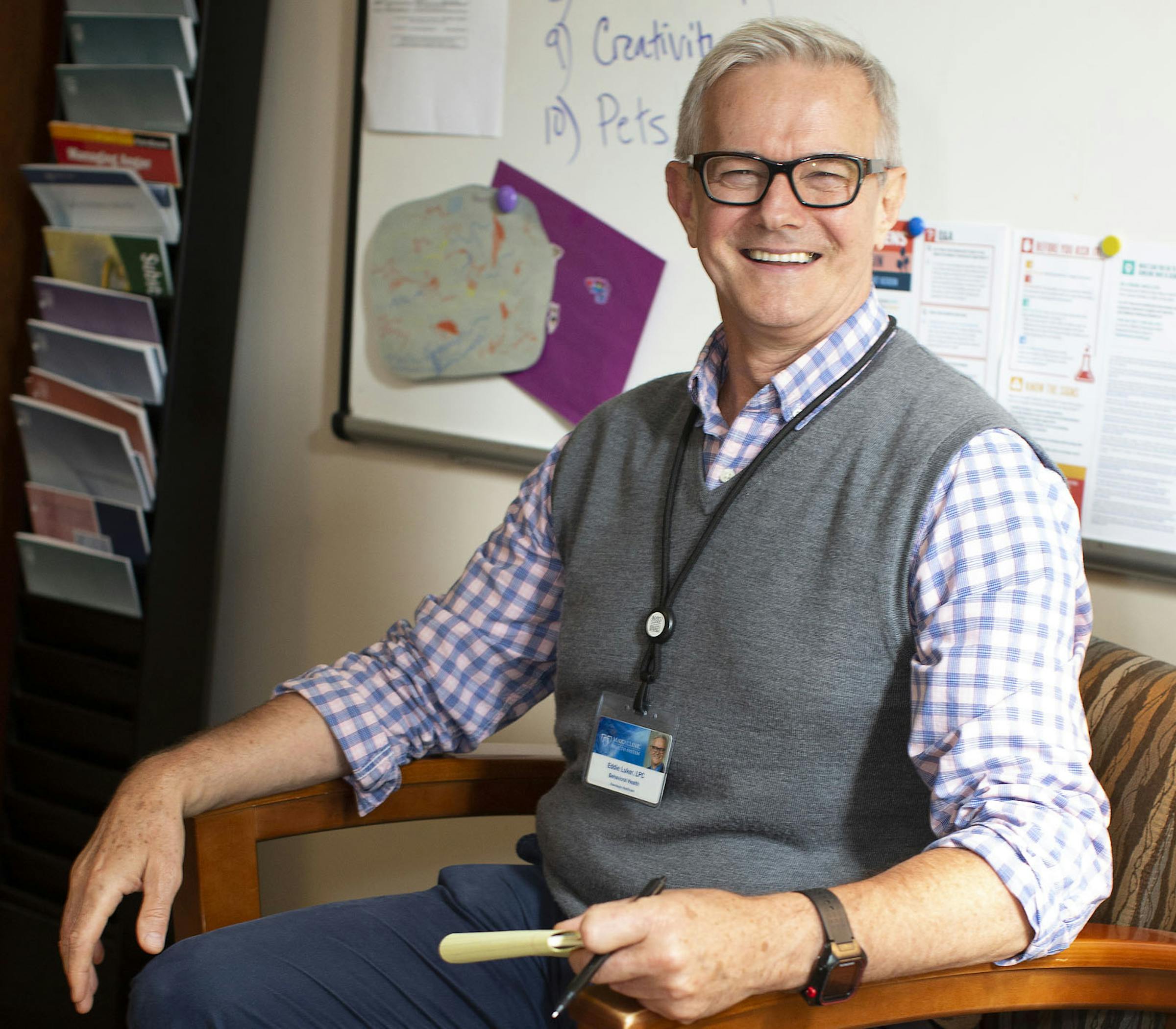 Problem Solver: Eddie Luker guides parents facing an empty nest