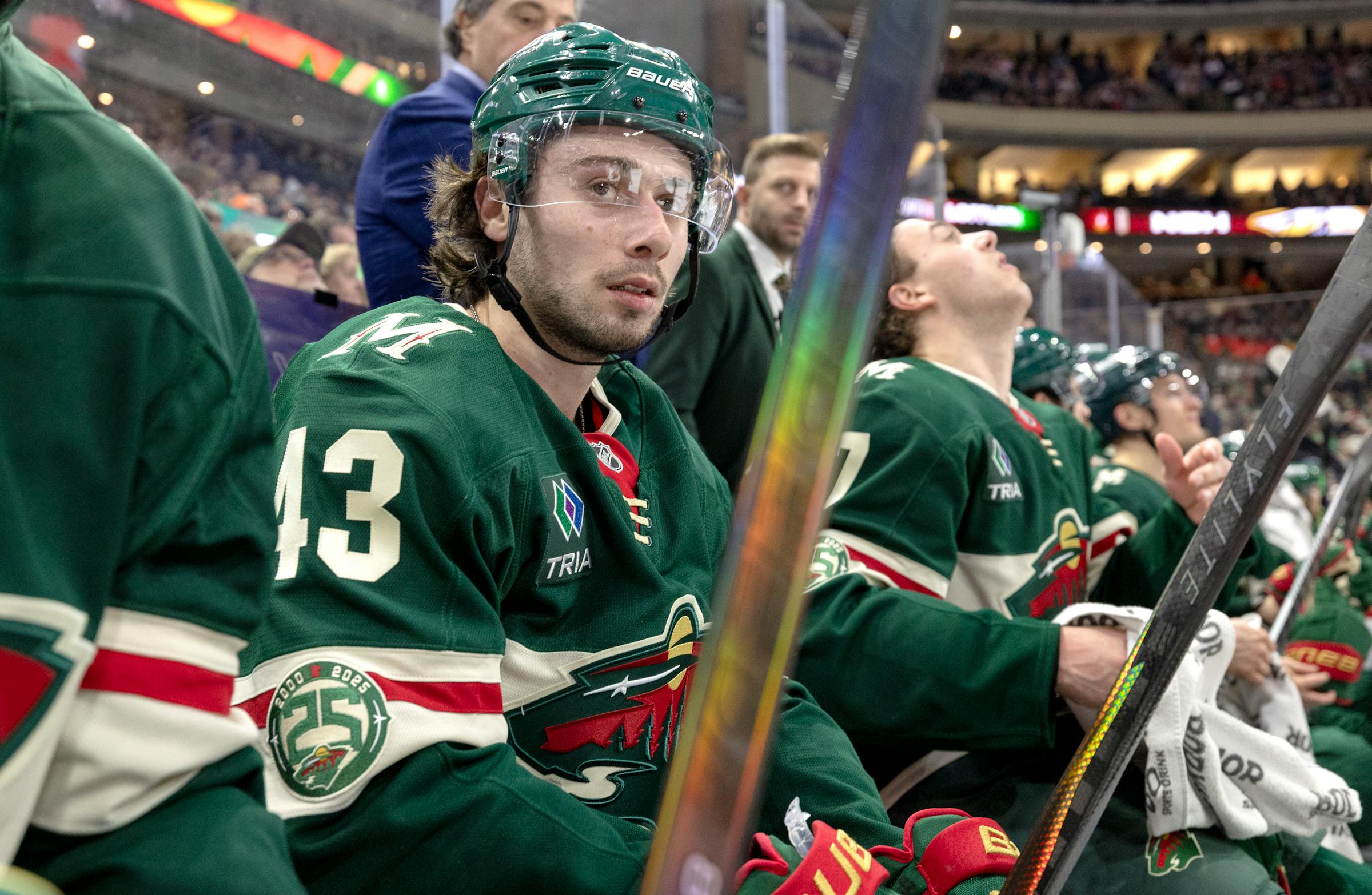 Quinn Hughes enjoying life in Minnesota, eager to find chemistry with ...