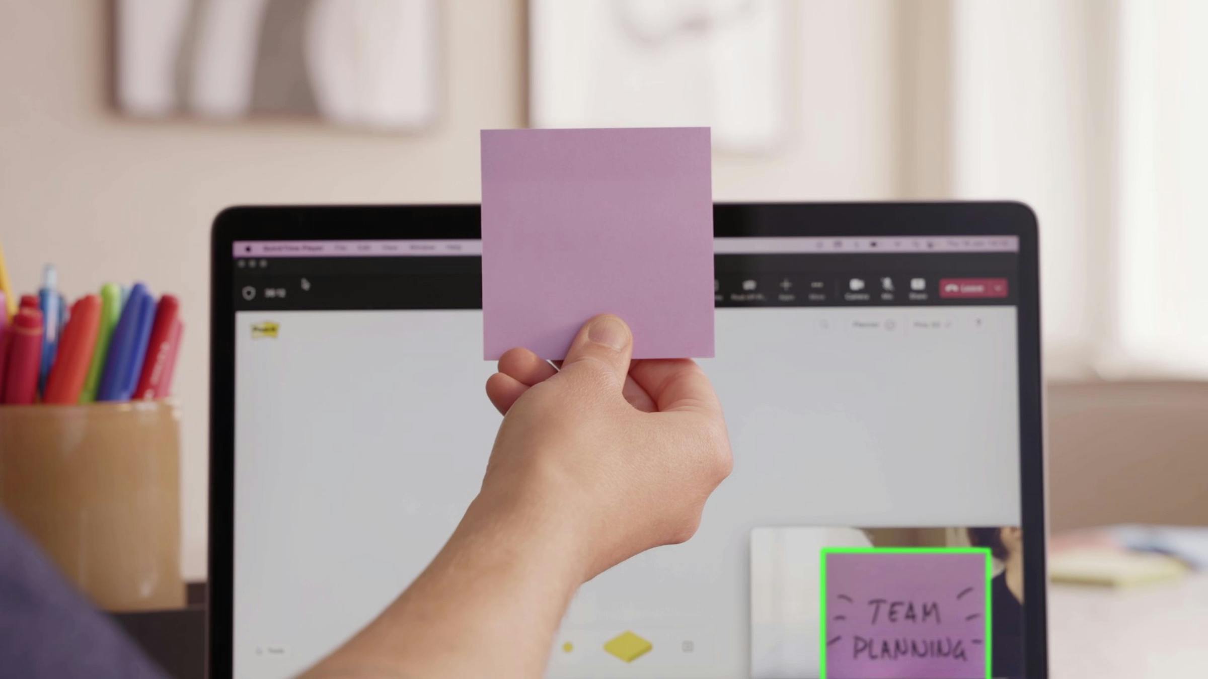 Post-it Notes adapt to work-from-home with Microsoft Teams app