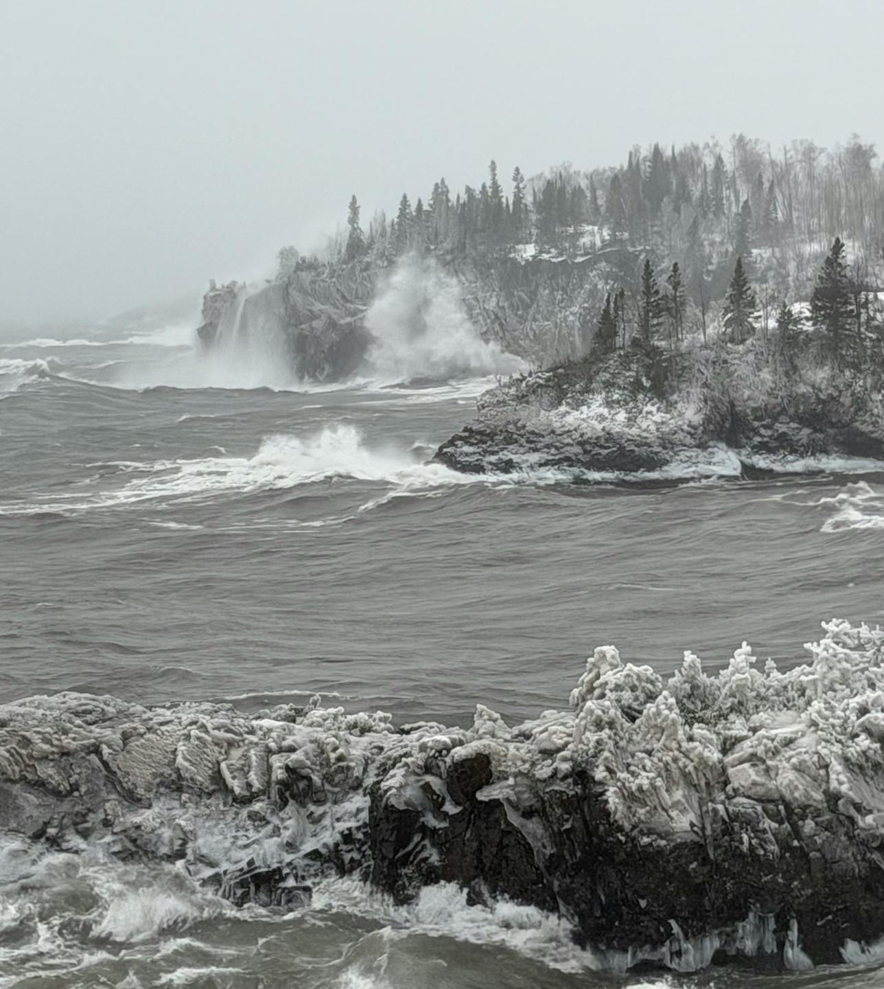 Massive snowfall on North Shore didn't break any records