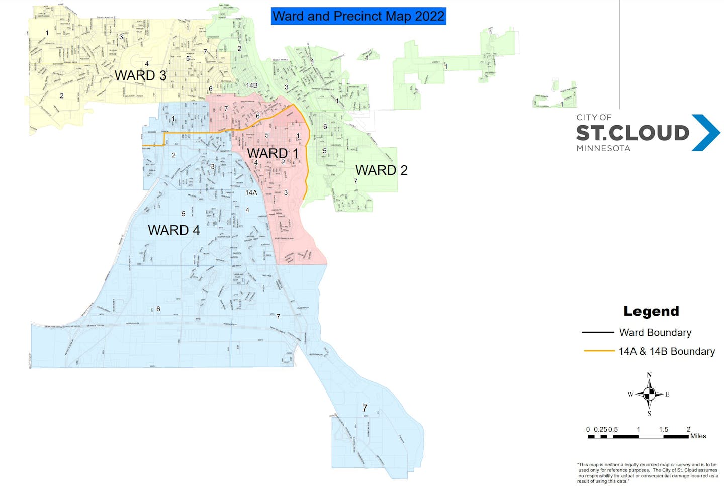 St. Cloud releases map with proposed ward changes following state ...
