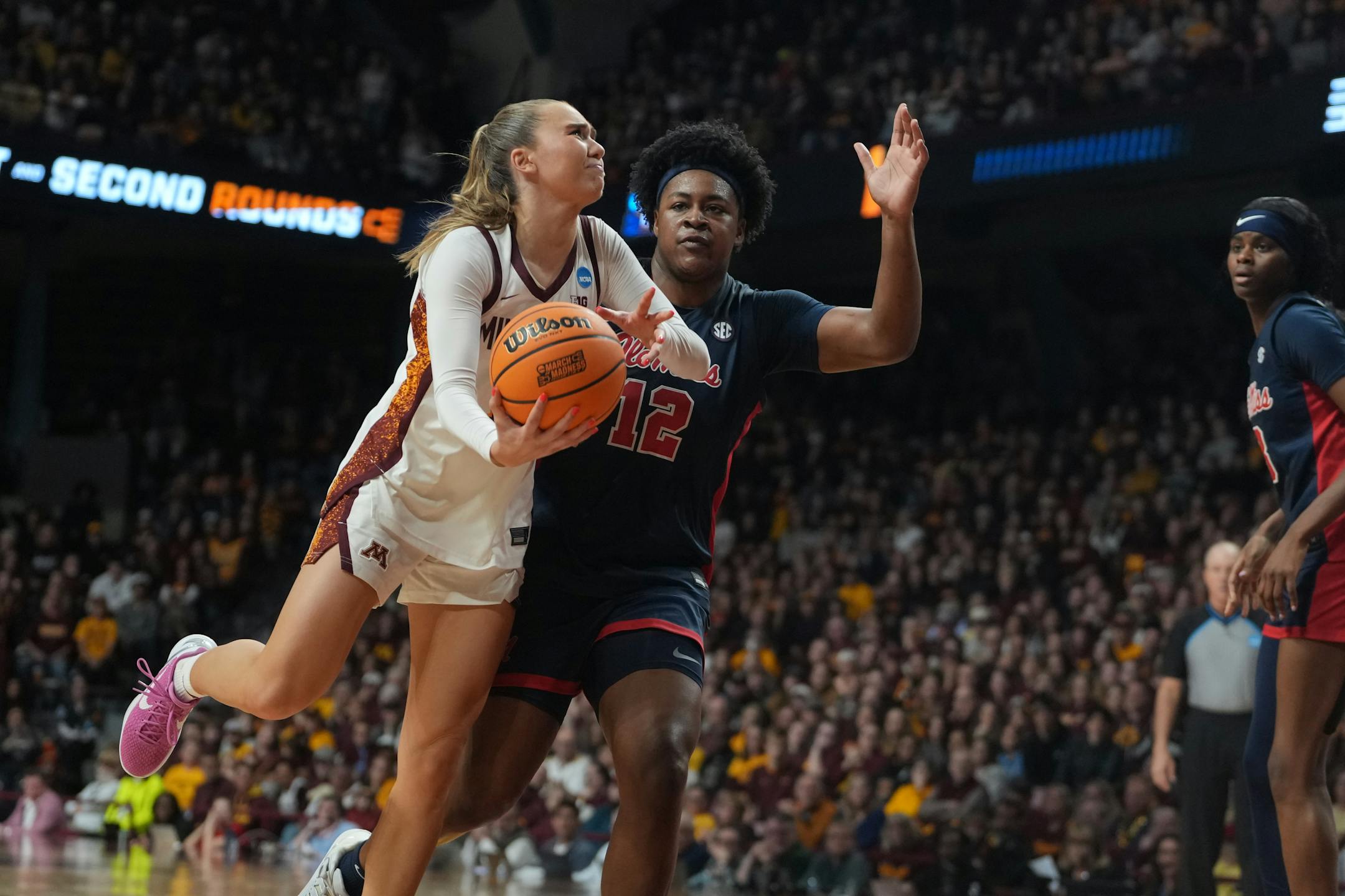 Gophers women's basketball beats Ole Miss in NCAA tournament