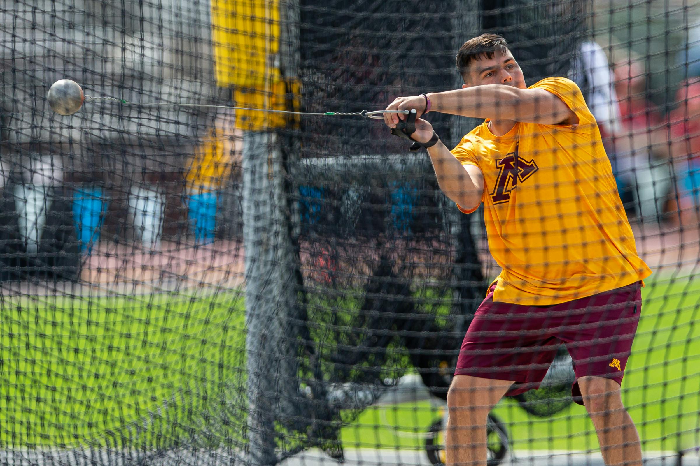 Gophers hammer throwers live up to high ranking in LSU Alumni Gold ...