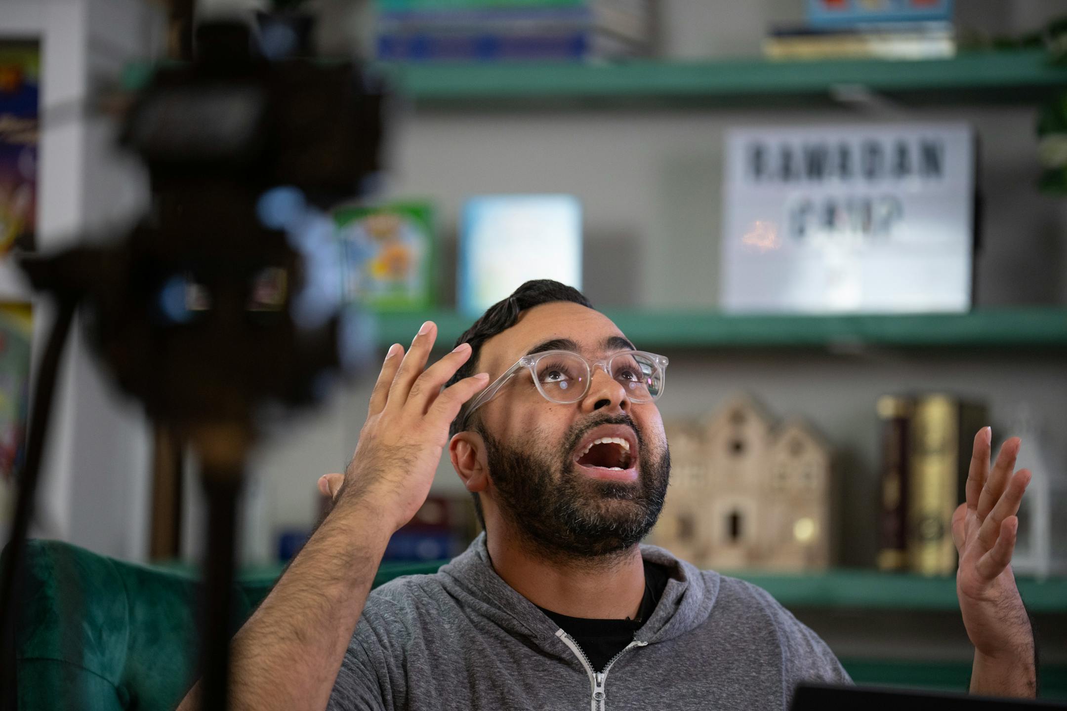 From his Brooklyn Park studio, this dad brings 'Ramadan Camp' to thousands
