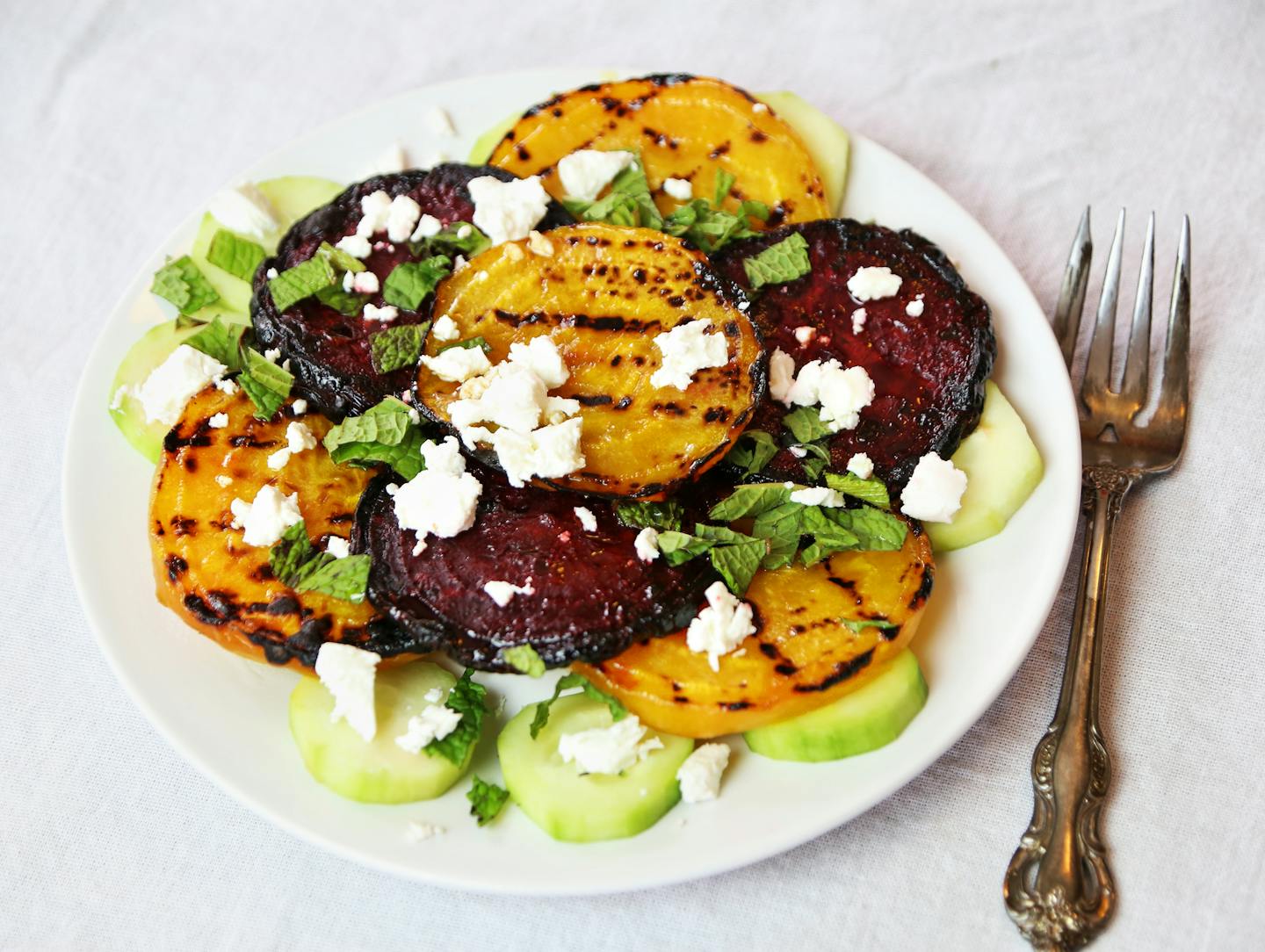 Recipe: Grilled Beet Salad With Mint