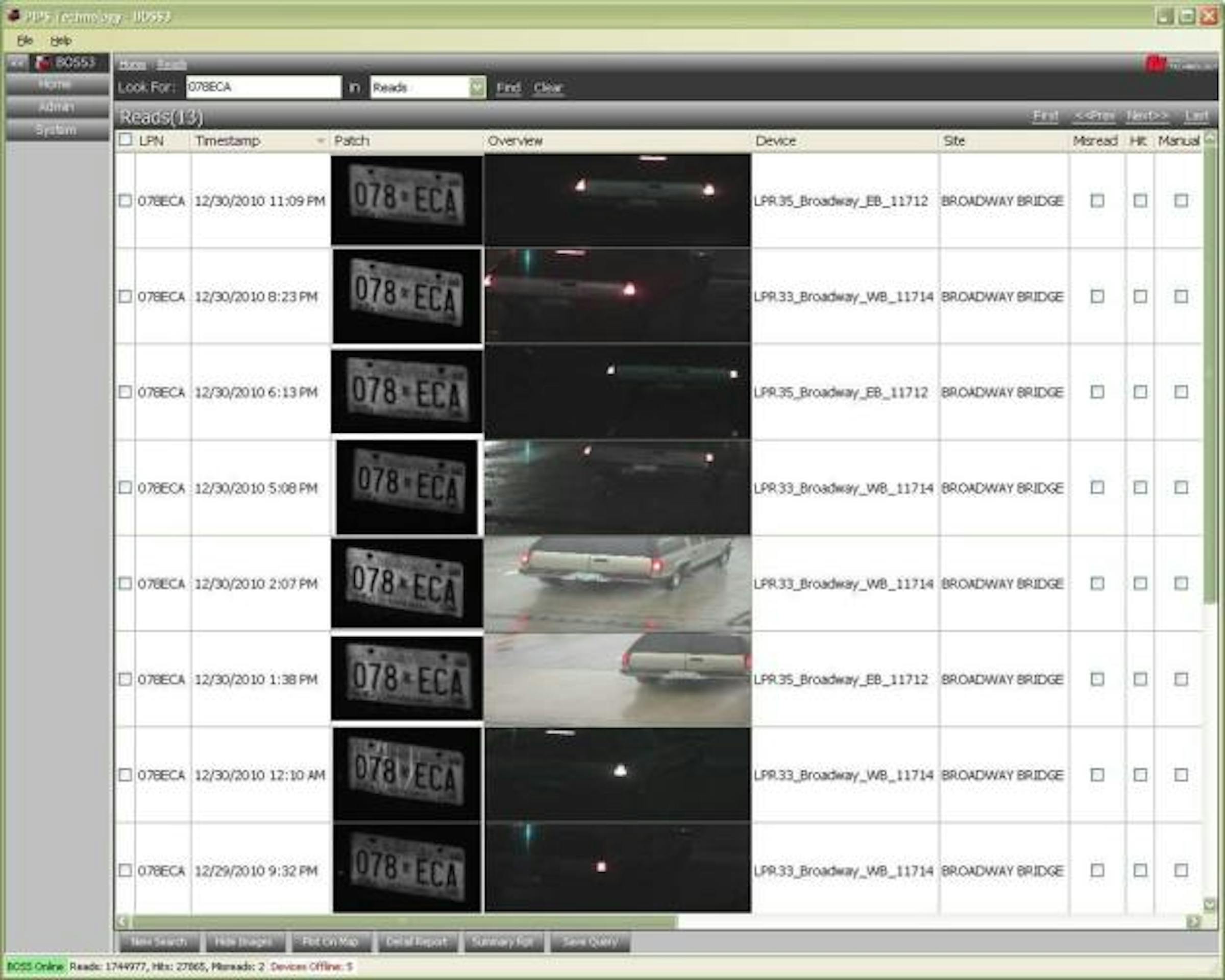 Mpls. license plate tracking data under wraps -- for now