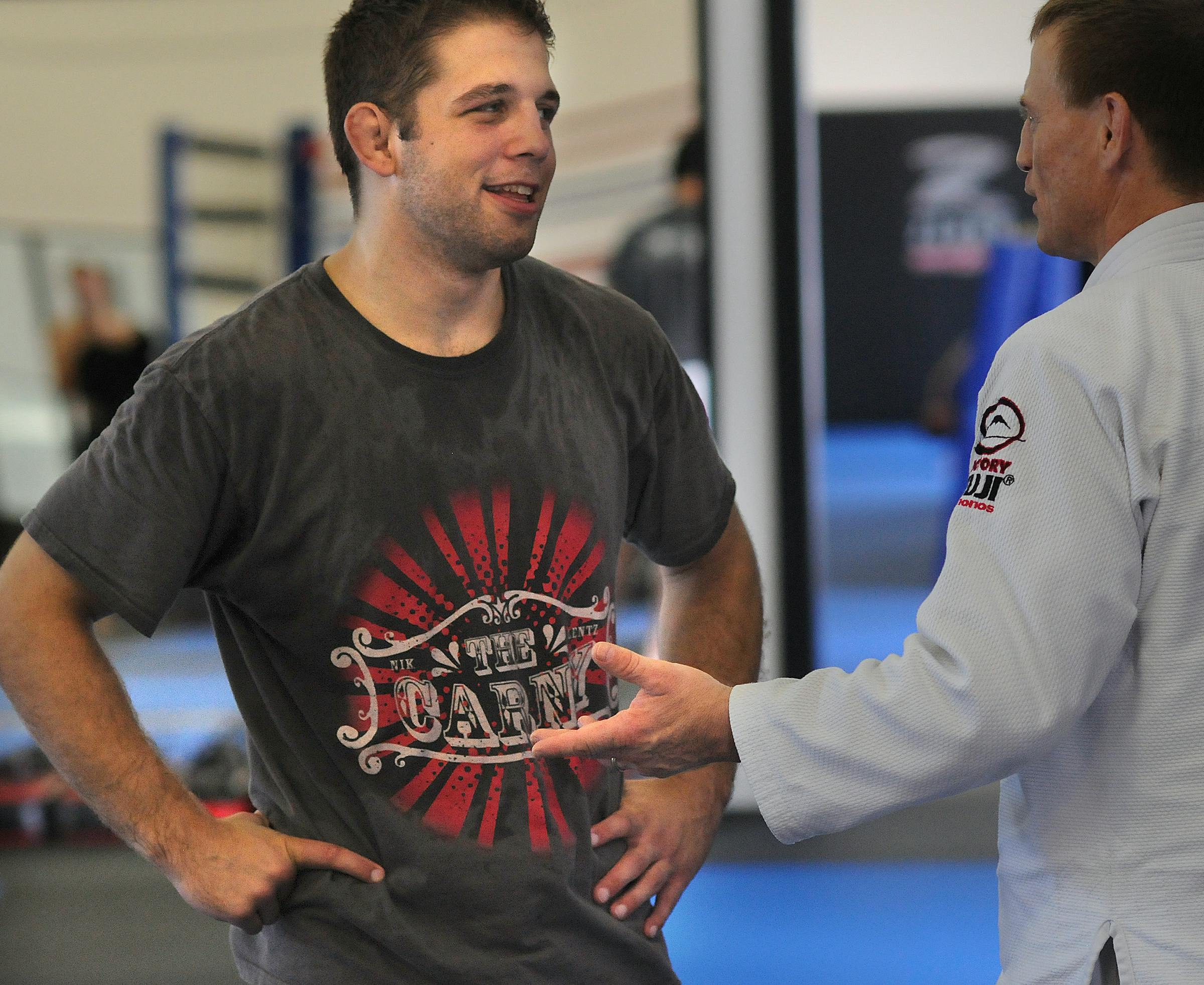 Sunday Q&A: MMA fighter Nik Lentz