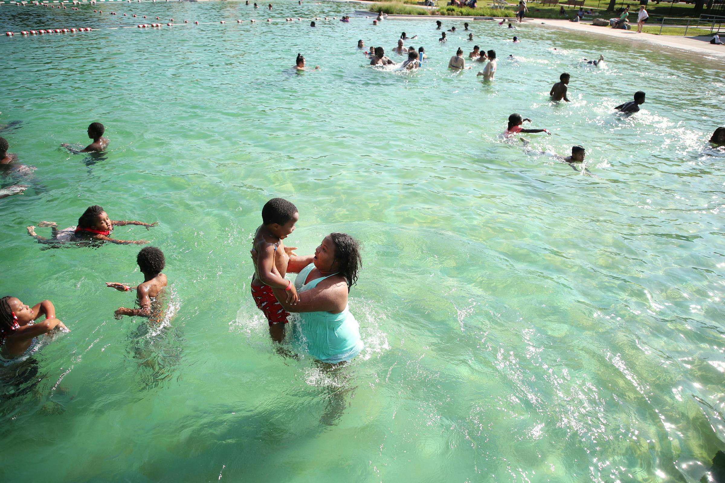 Webber Pool in north Minneapolis is open again