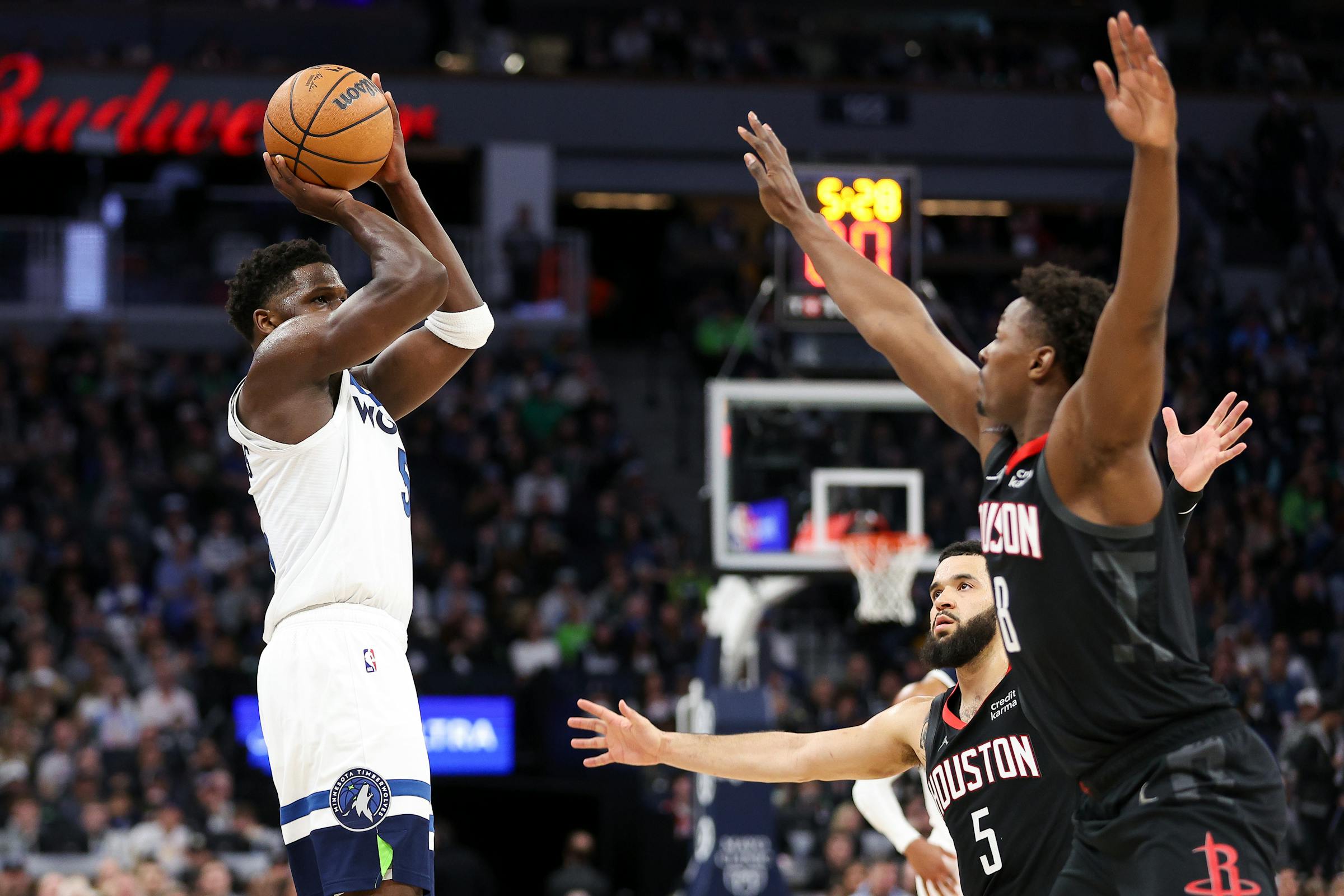 Timberwolves trounce Rockets 111-90; win sends coach Chris Finch and ...