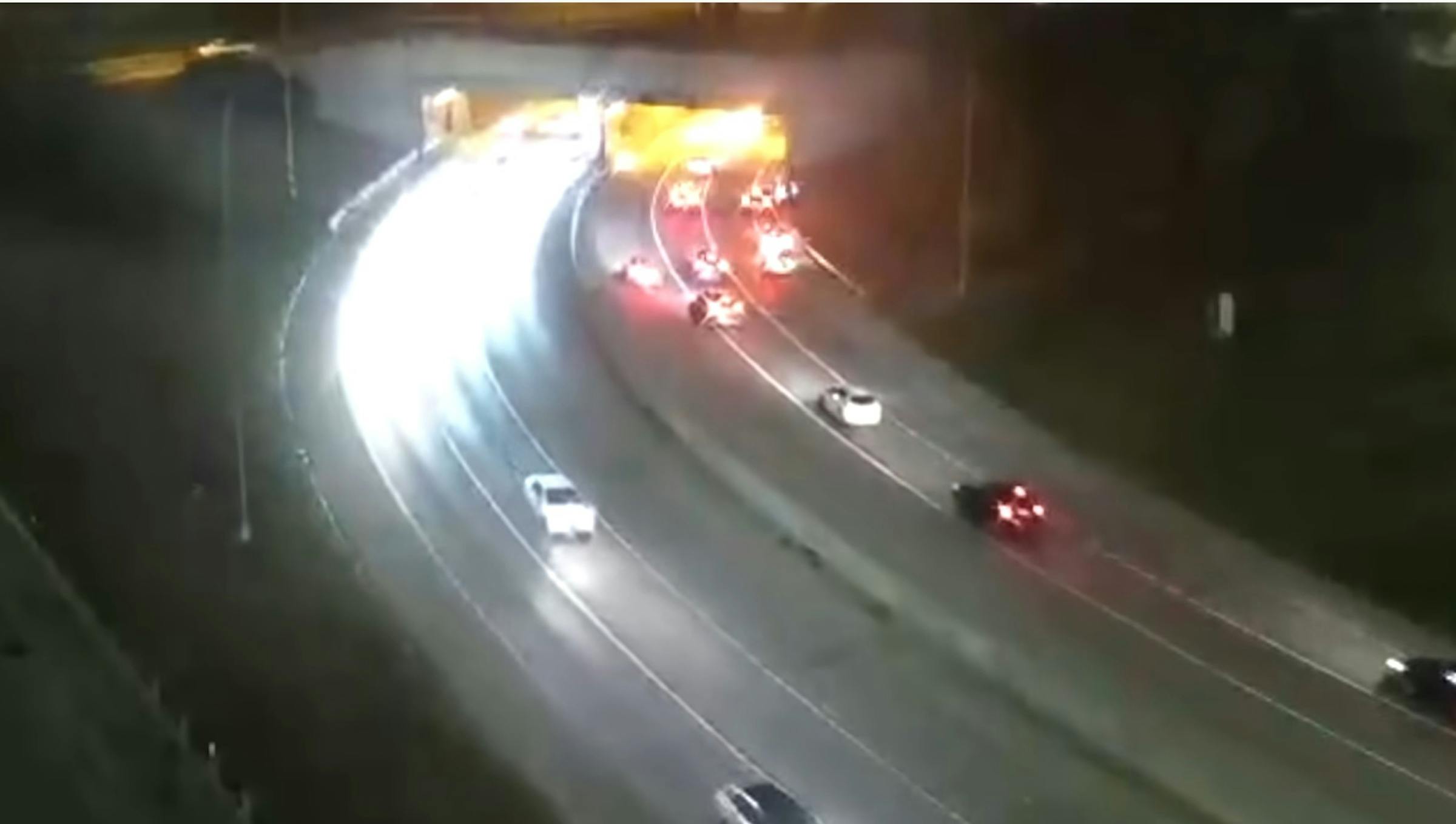 Two dead following fiery crash in Lowry Hill Tunnel