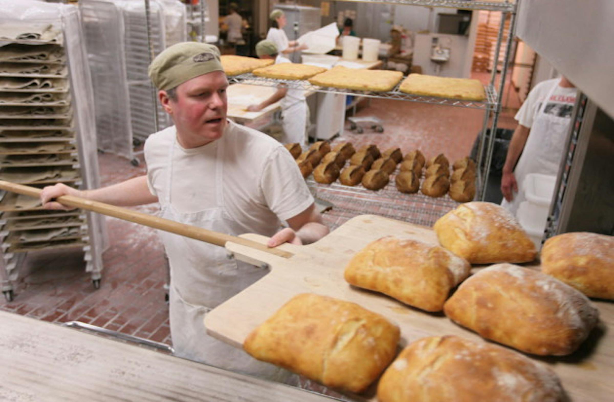 Baker Steve Horton leaving Rustica