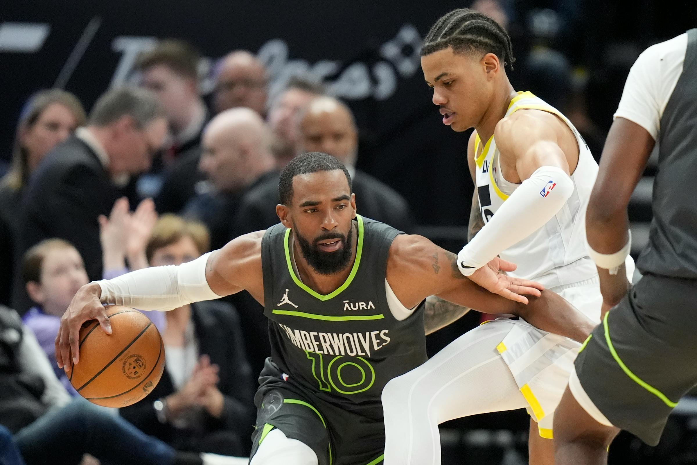 Timberwolves beat Jazz behind Anthony Edwards, Mike Conley