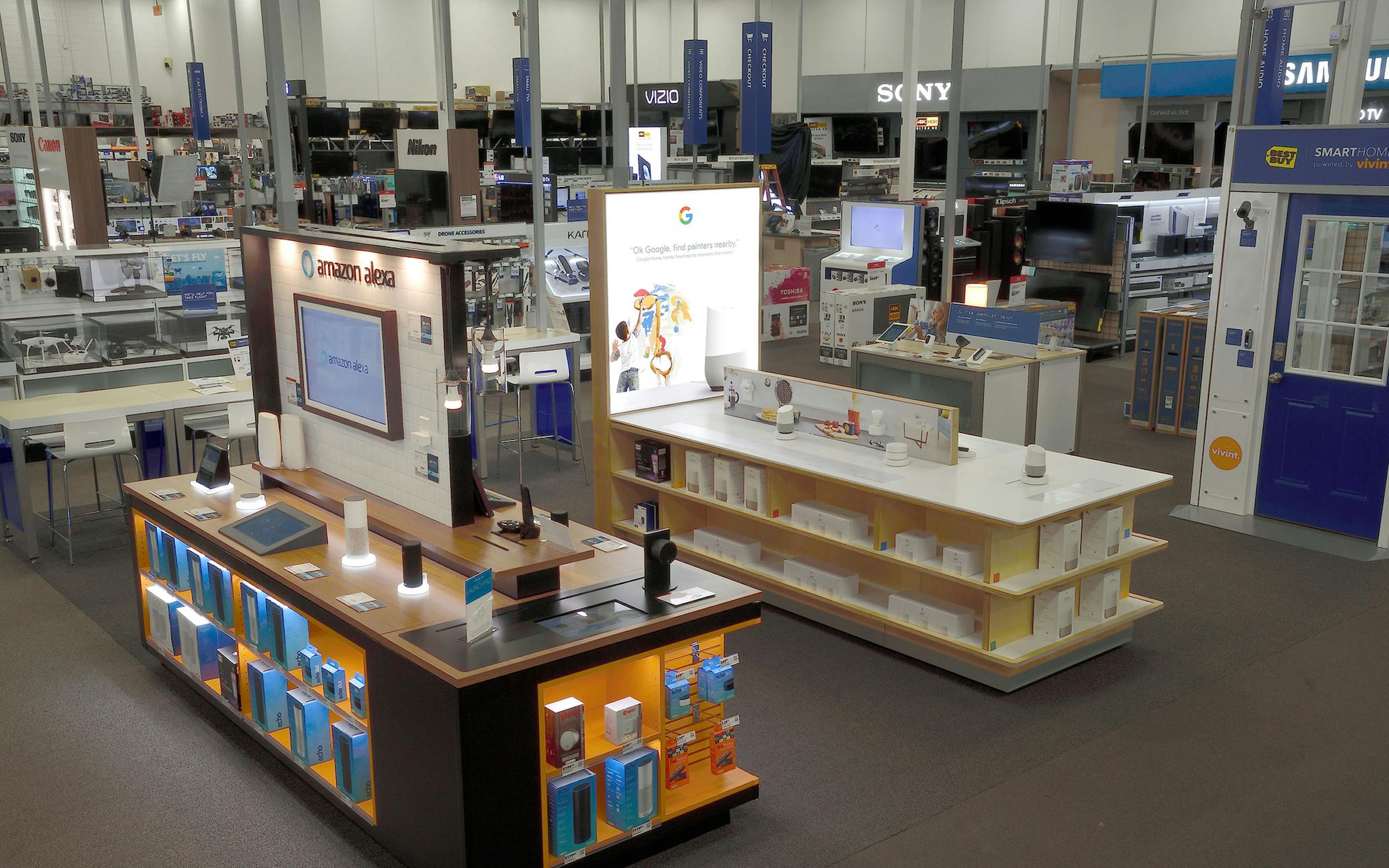 Best Buy to roll out expanded displays to highlight uses of Amazon Echo ...