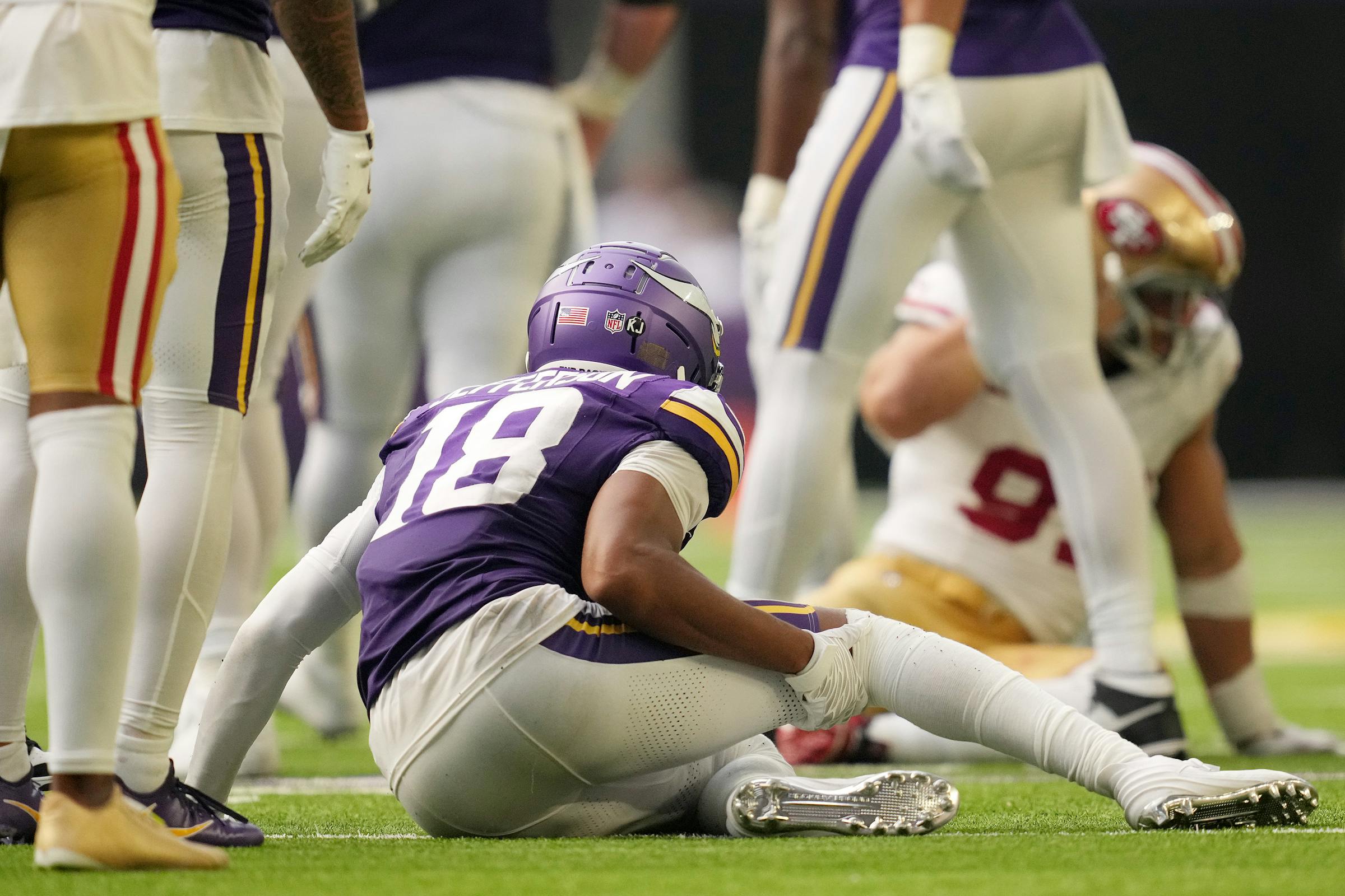 Vikings injury report: Justin Jefferson making progress toward playing vs. Texans