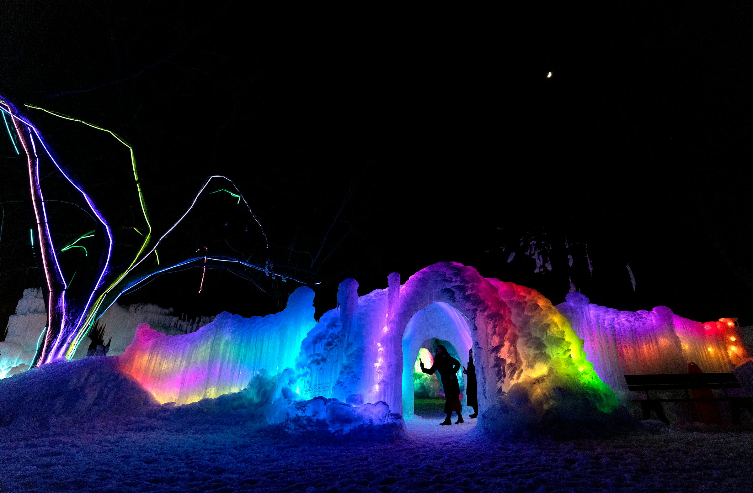 Minnesota's coolest ice mazes, ice castles, ice bars and more