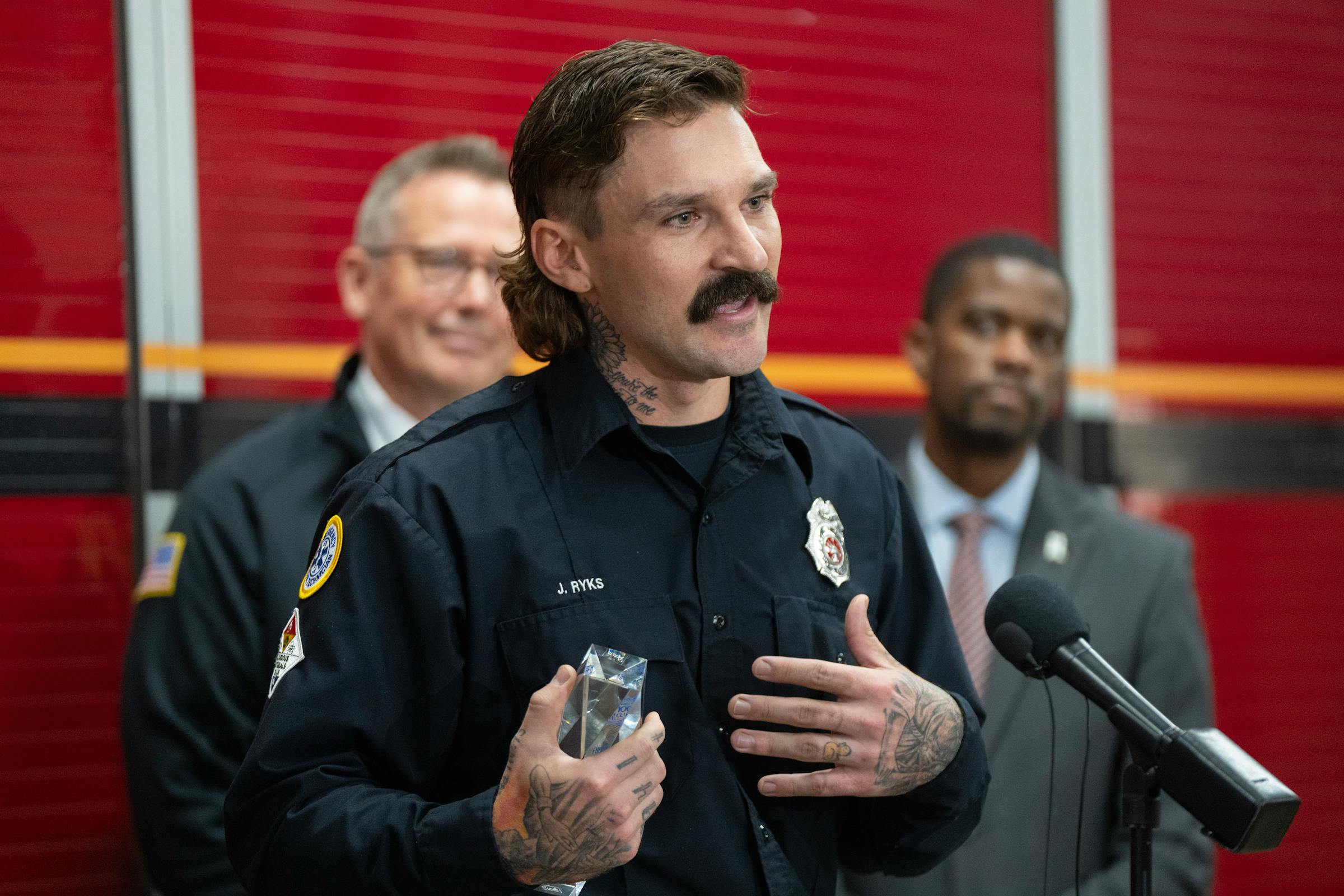 St. Paul firefighters earn state-wide award for after saving family ...
