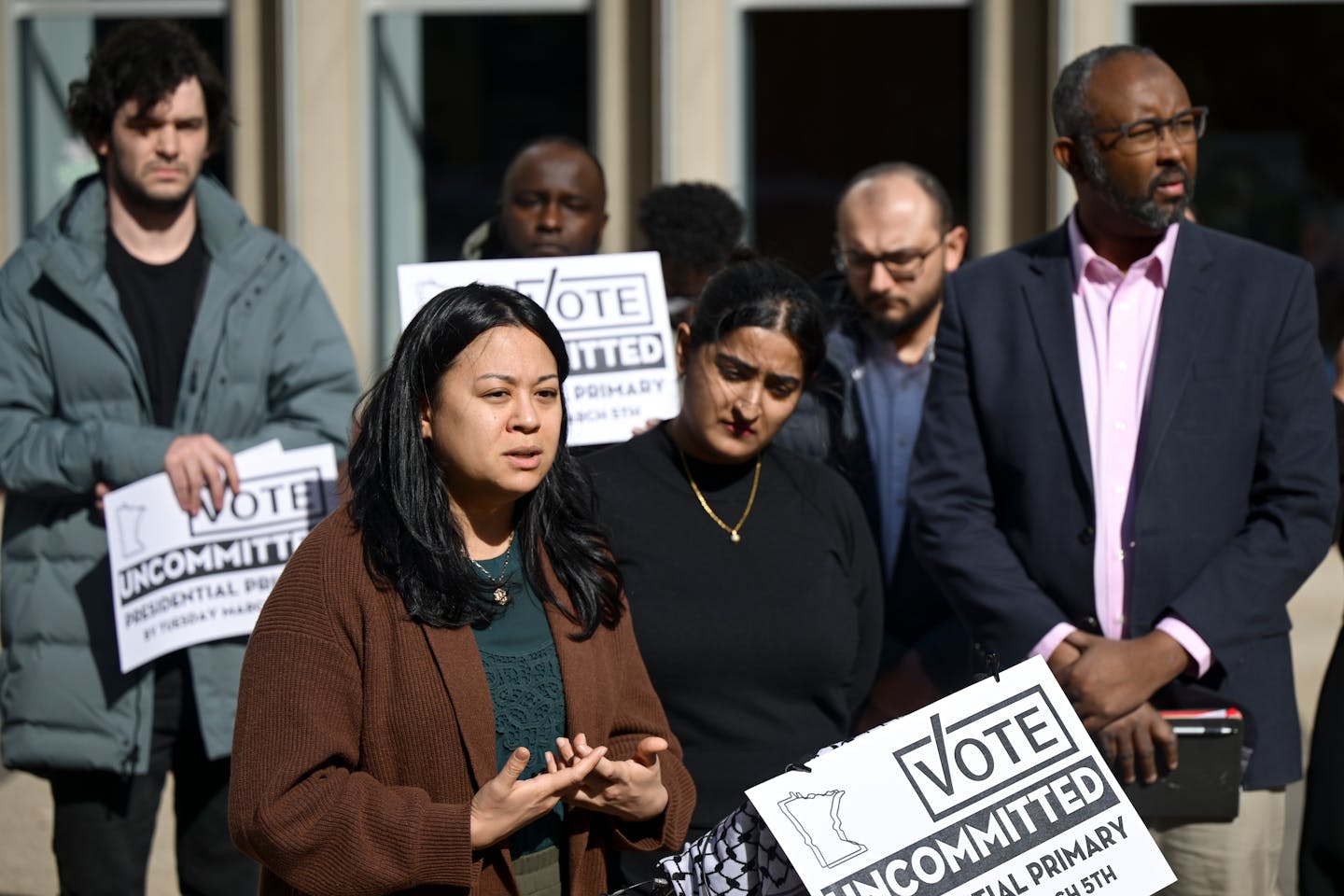 Group encourages Minnesota Democrats to vote uncommitted on Super Tuesday