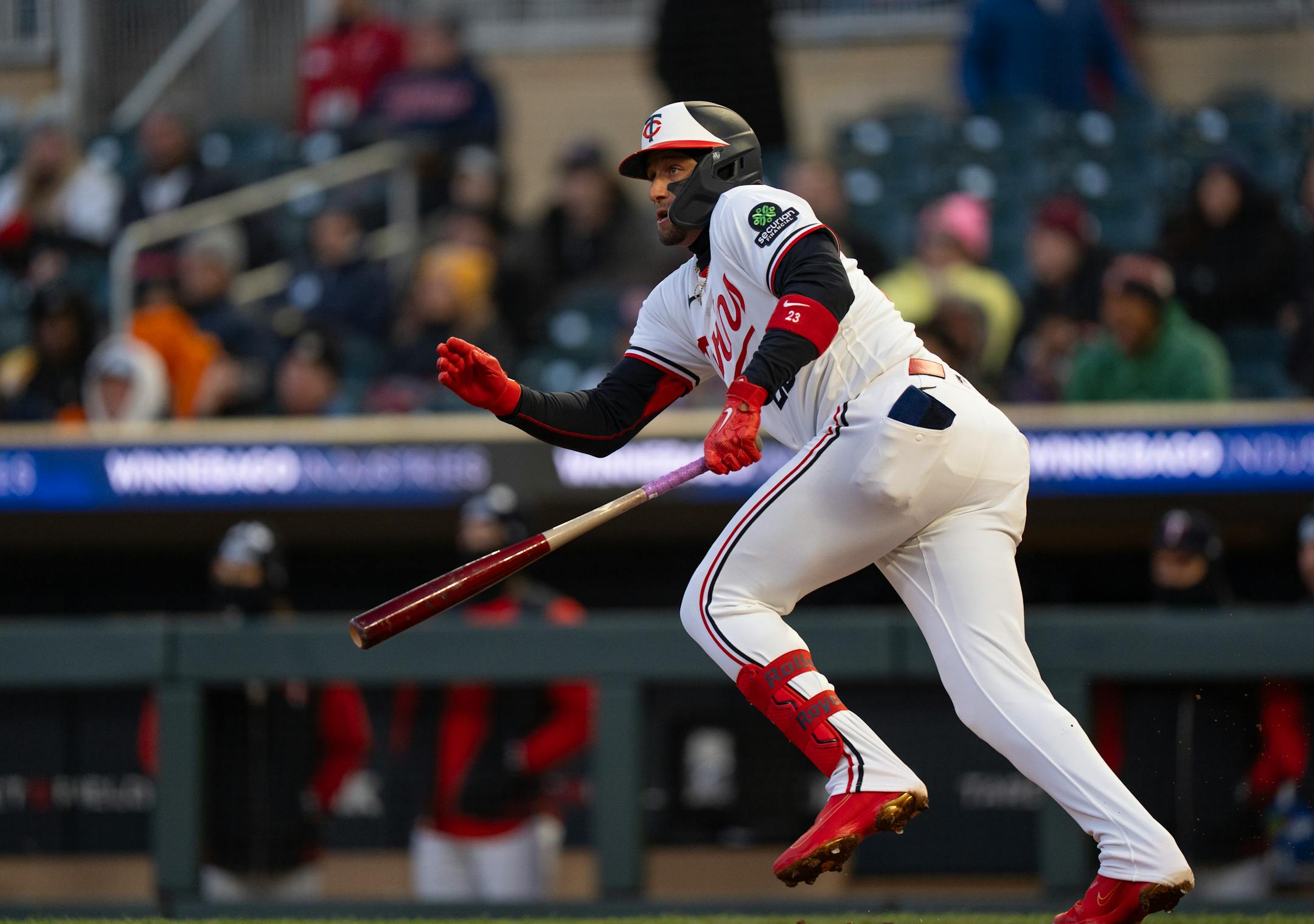 Minnesota Twins' Royce Lewis hitting with St. Paul Saints