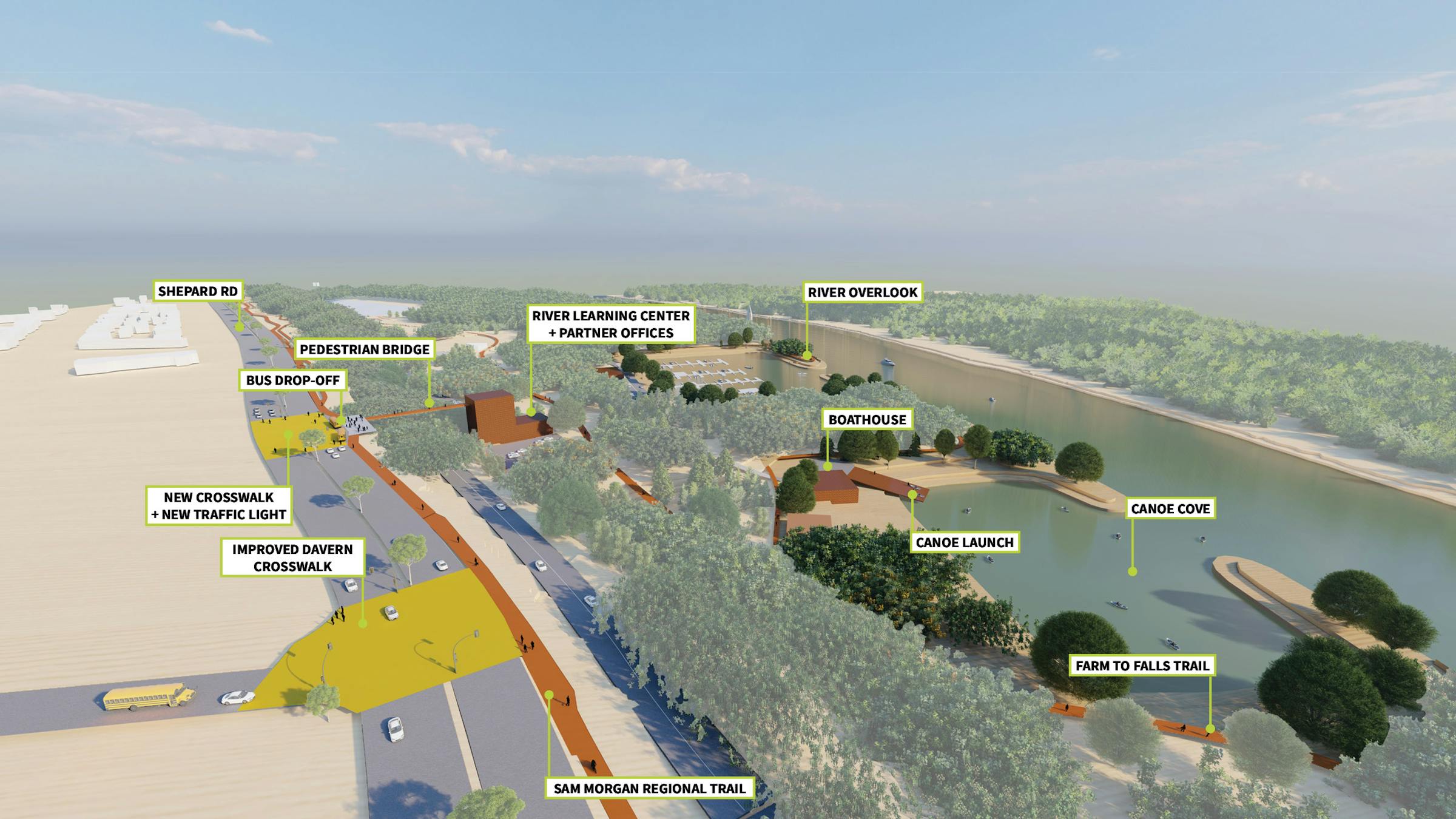 St. Paul unveils early designs for Mississippi River Learning Center