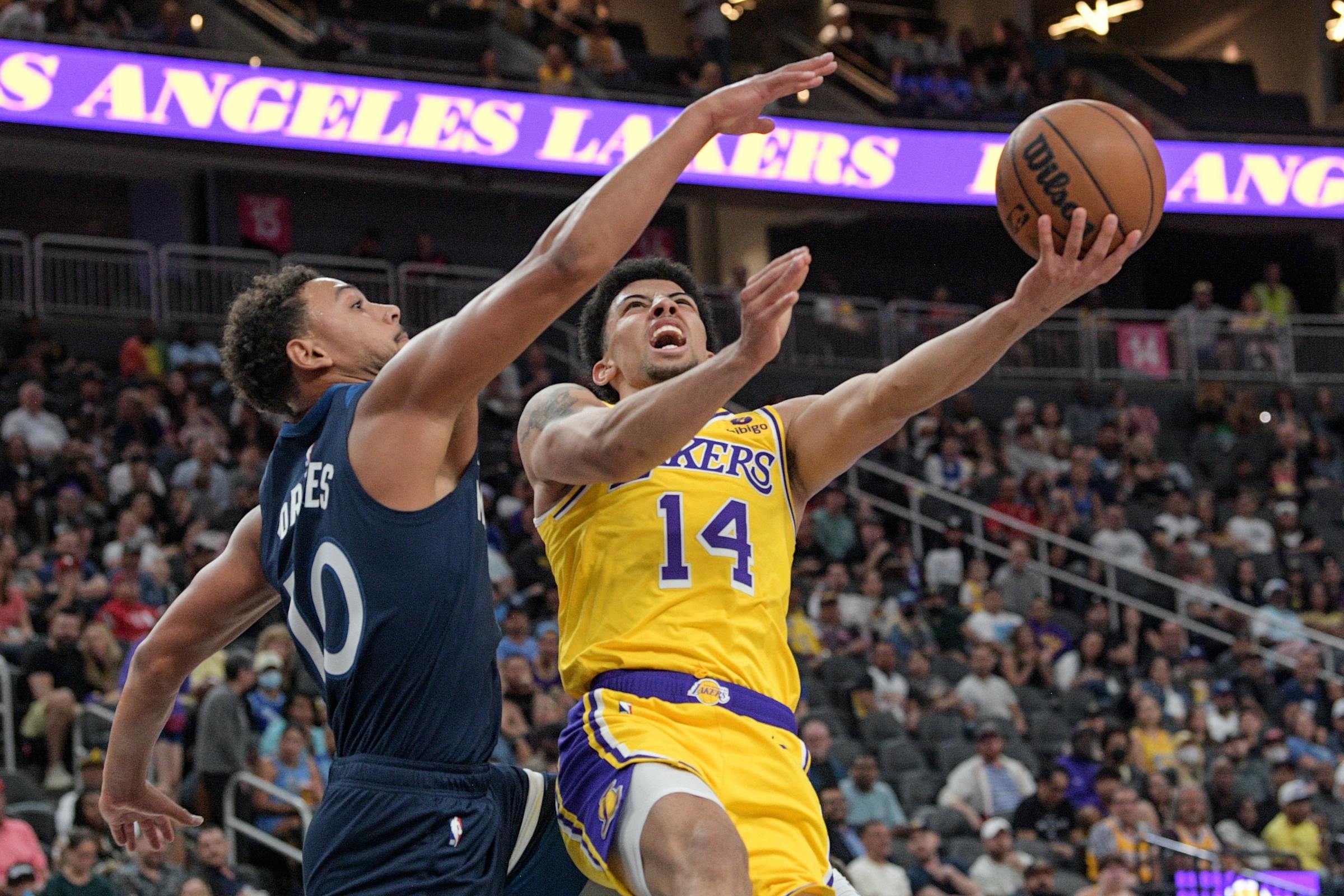 Balanced scoring, Rudy Gobert's rebounding spark Timberwolves past Lakers