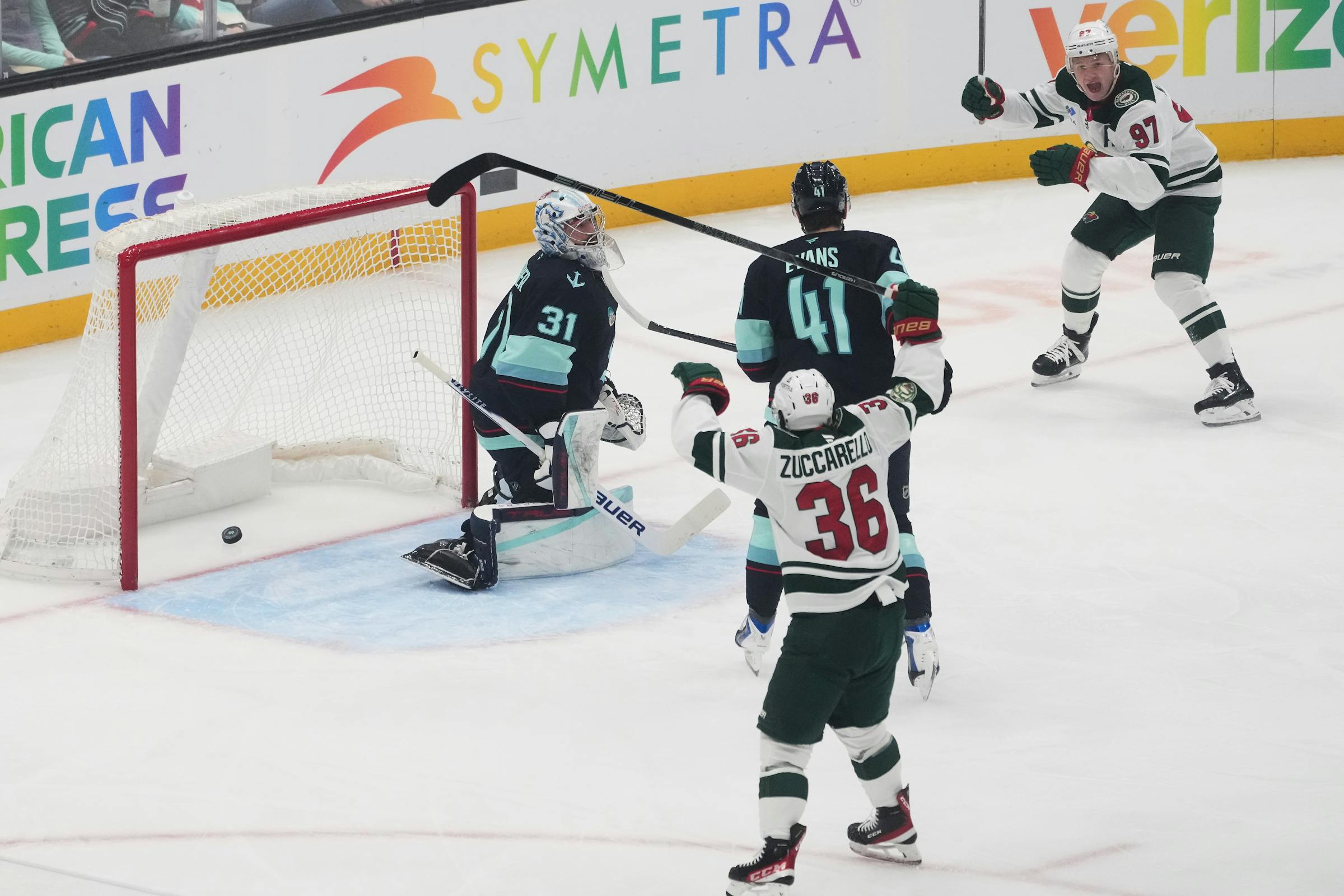 Minnesota Wild top Seattle Kraken 3-2 in overtime