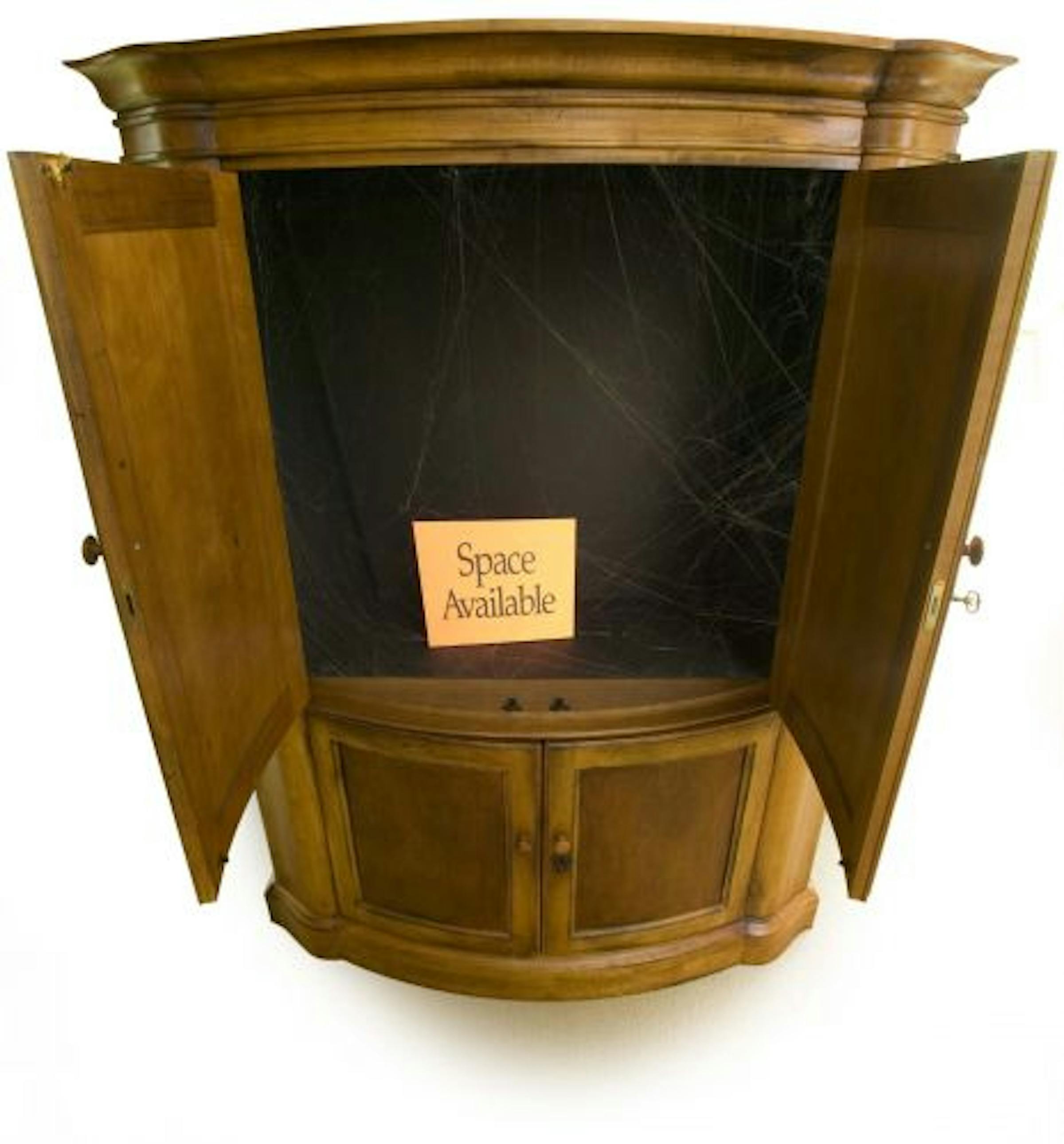Entertainment center makeover