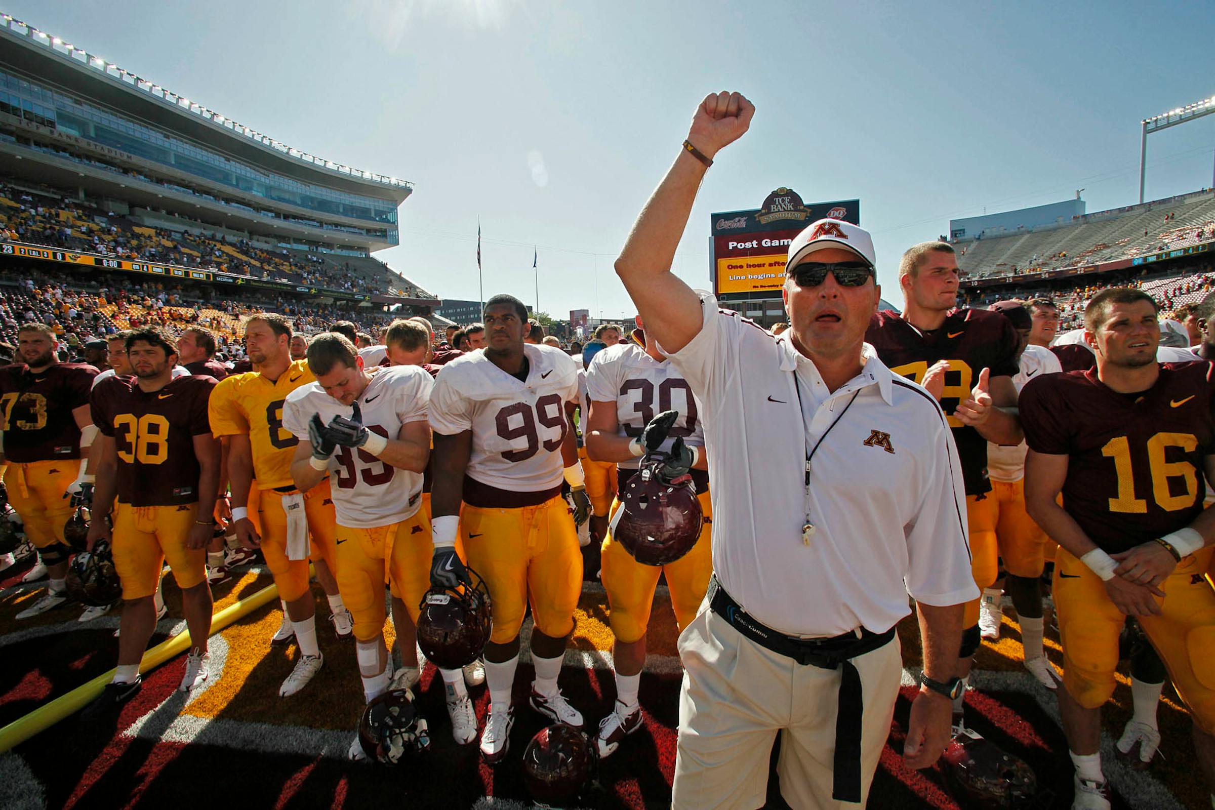 Tim Brewster, the former Gophers head coach, back to his old ...
