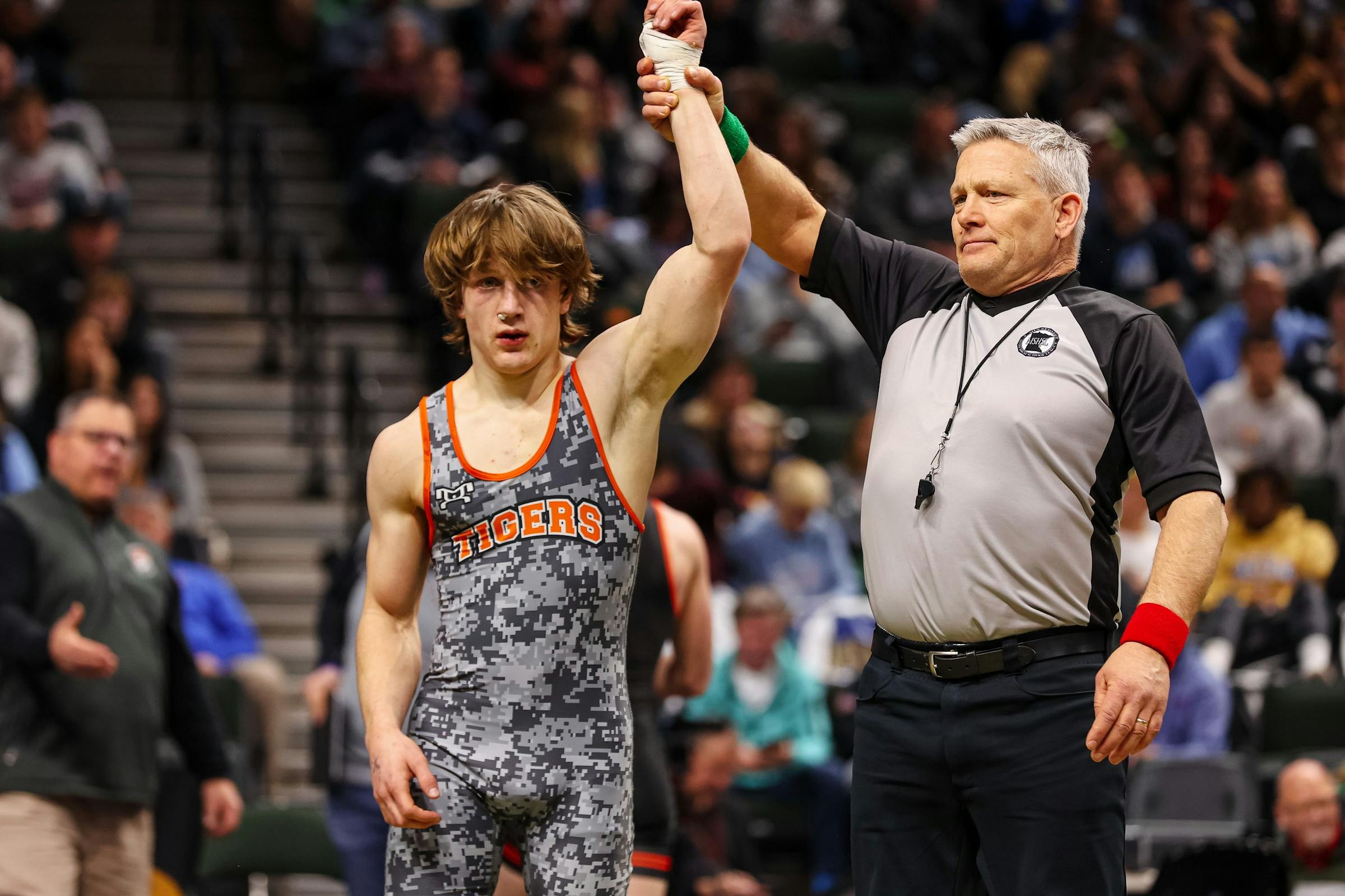 Princeton wrestler Tyler Wells goes out as a four-time state champ