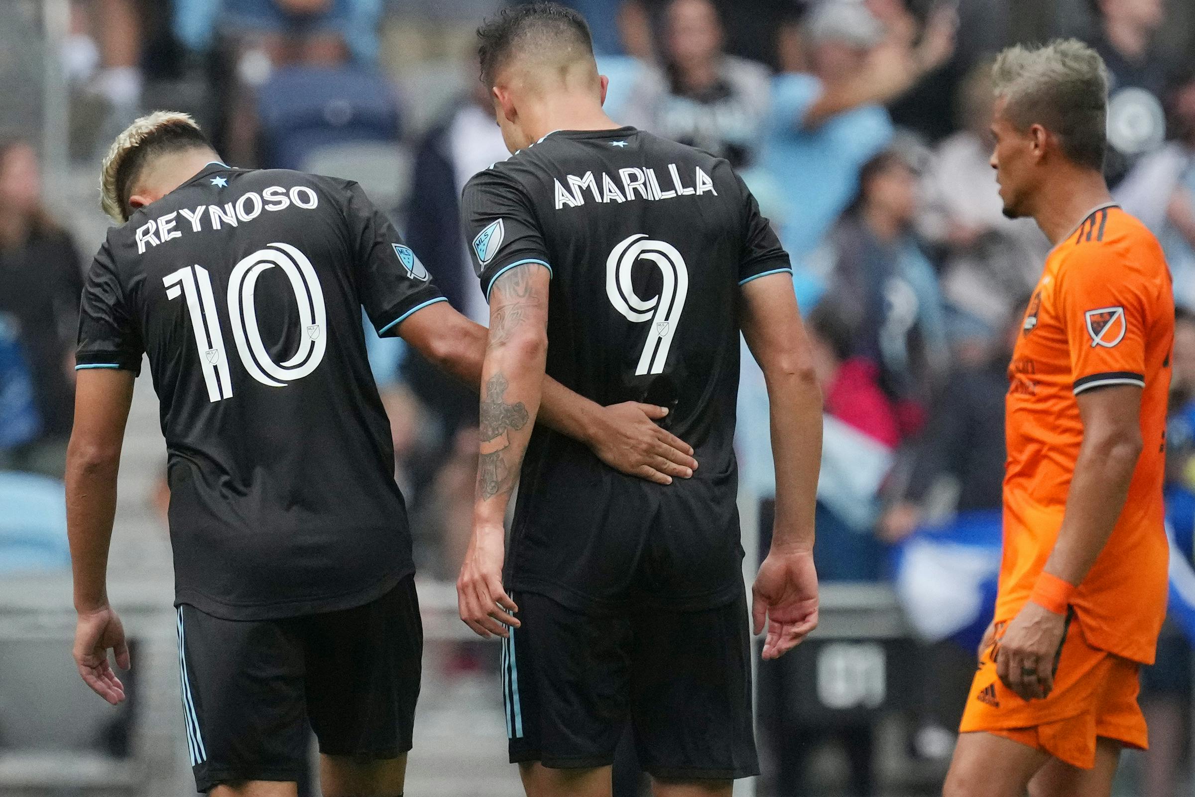 Loons coach Adrian Heath: No timetable for Emanuel Reynoso's return