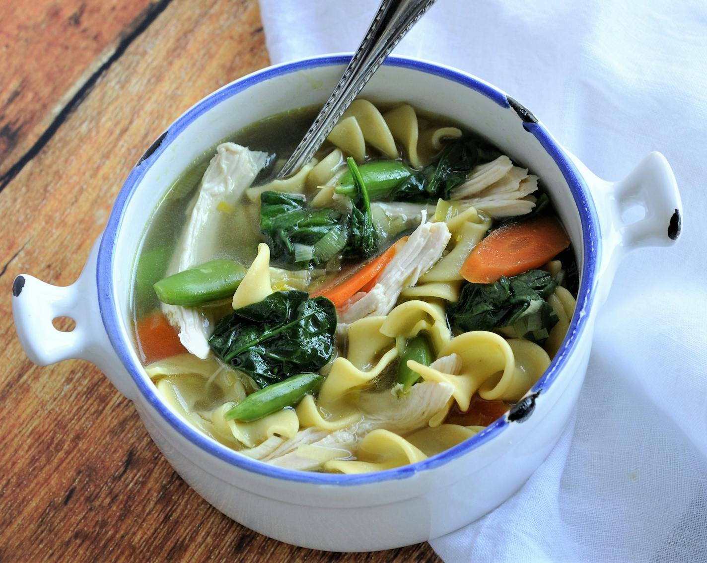 Recipe: Spring Chicken Noodle Soup