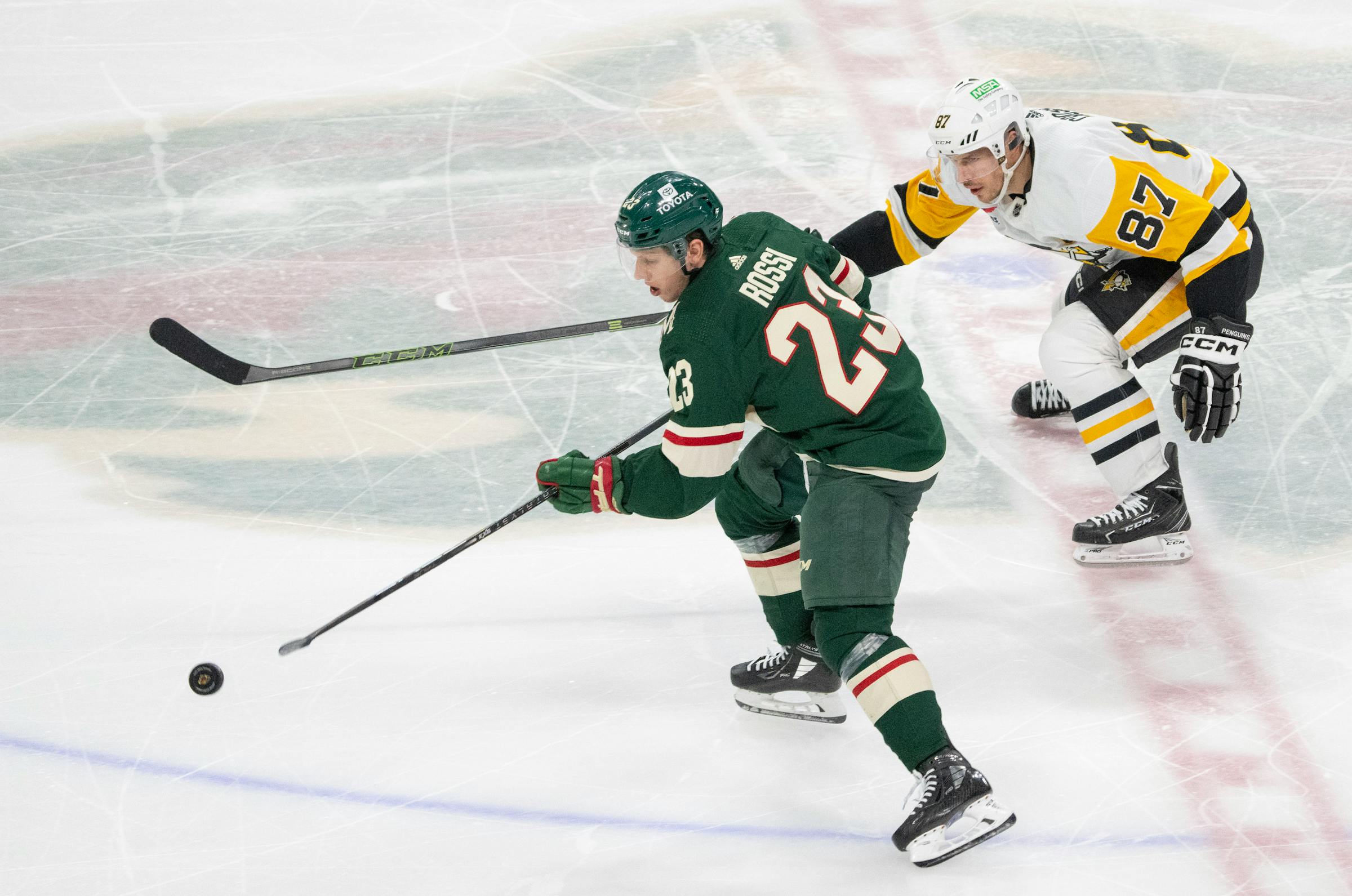 Wild’s Marco Rossi finds success — and back of the net — on a new line