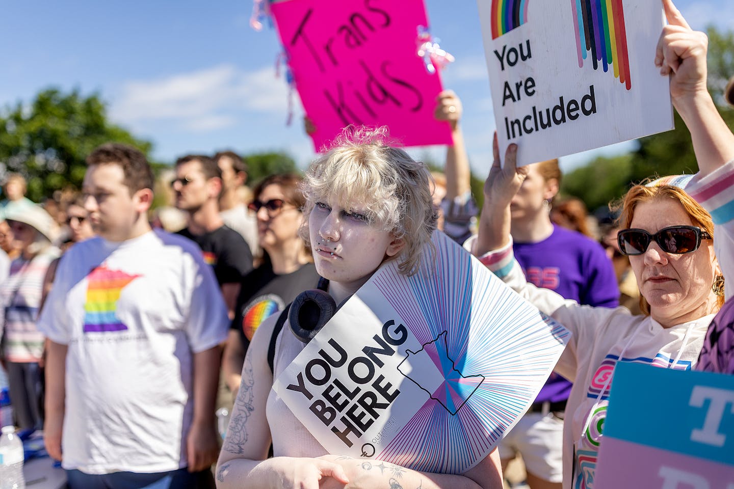 Activists rally on behalf of transgender Hopkins student after alleged ...