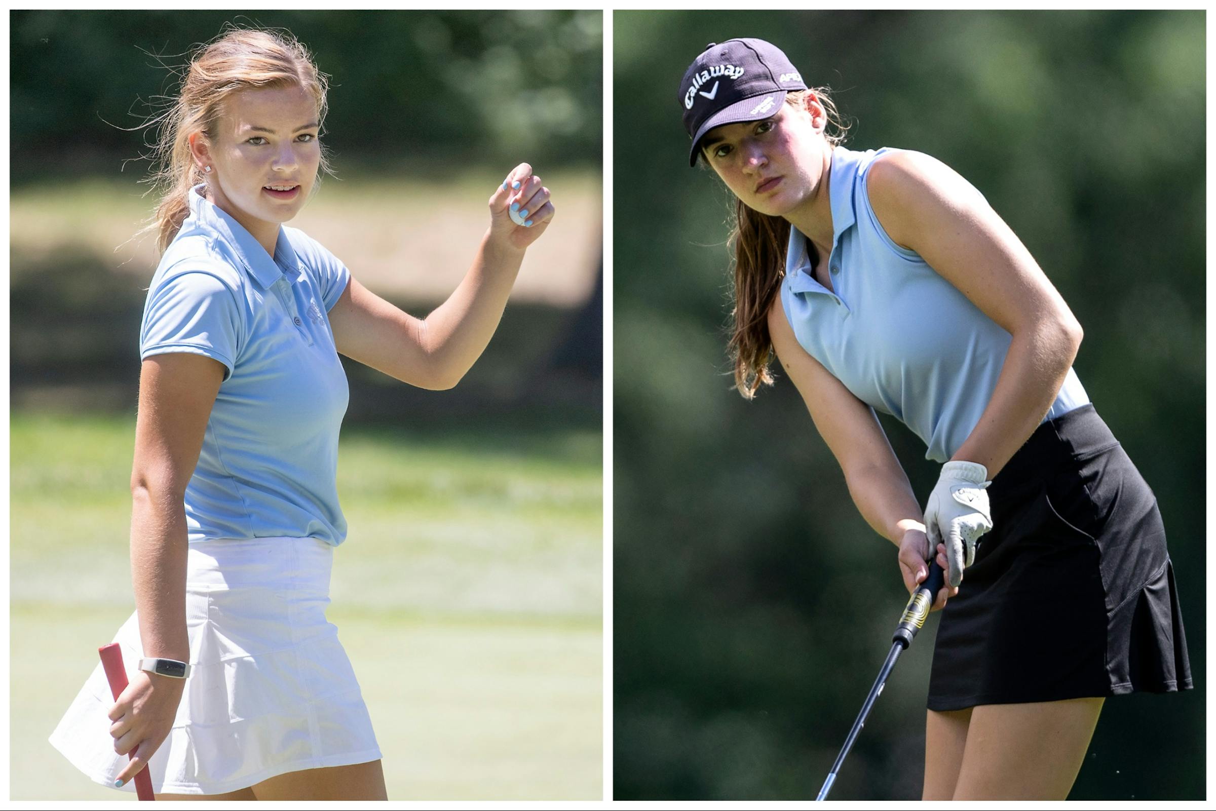 Blaine's Kathryn VanArragon shoots 66, leads in defense of Class 3A ...