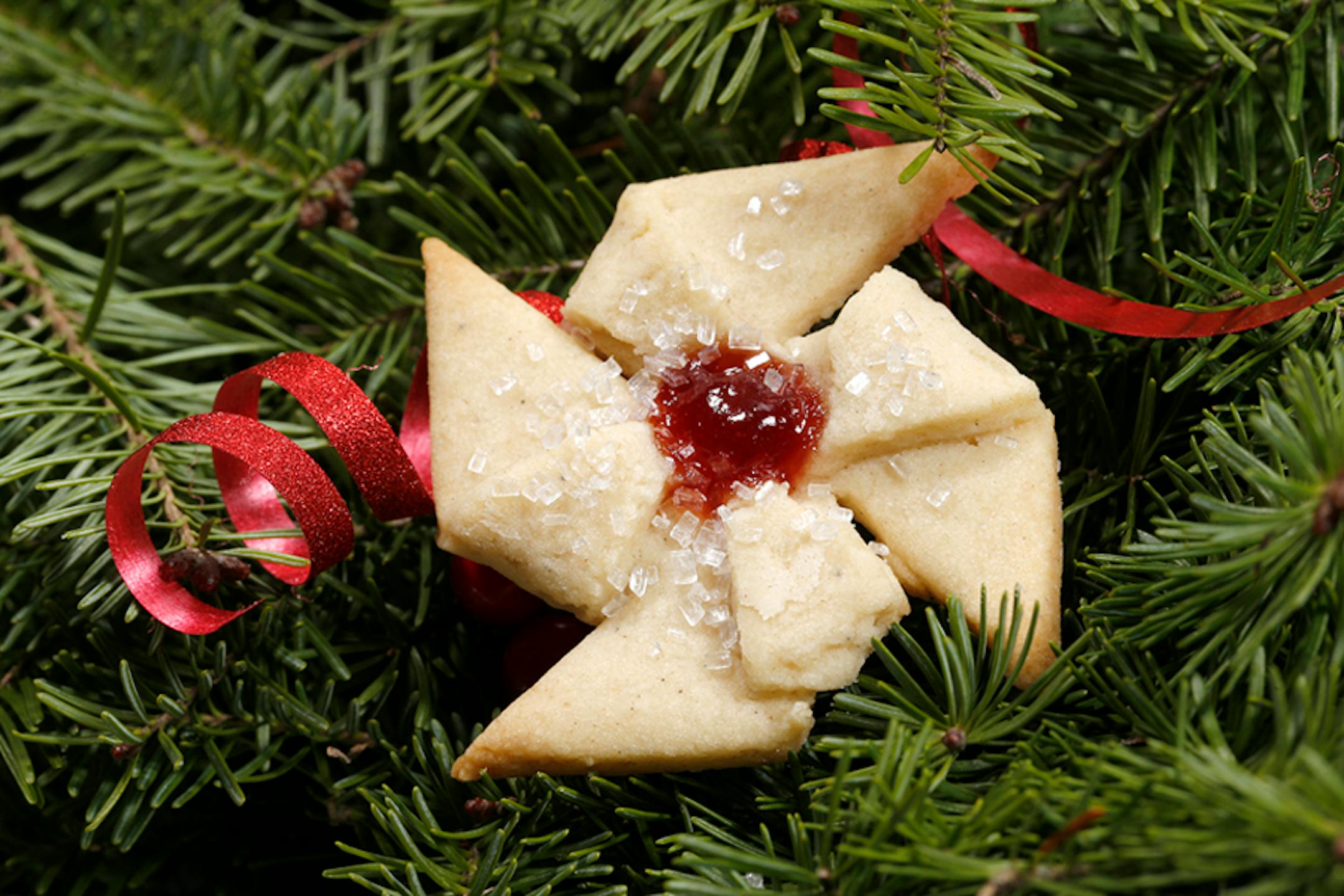 Holiday cookies: Cherry Pinwheels