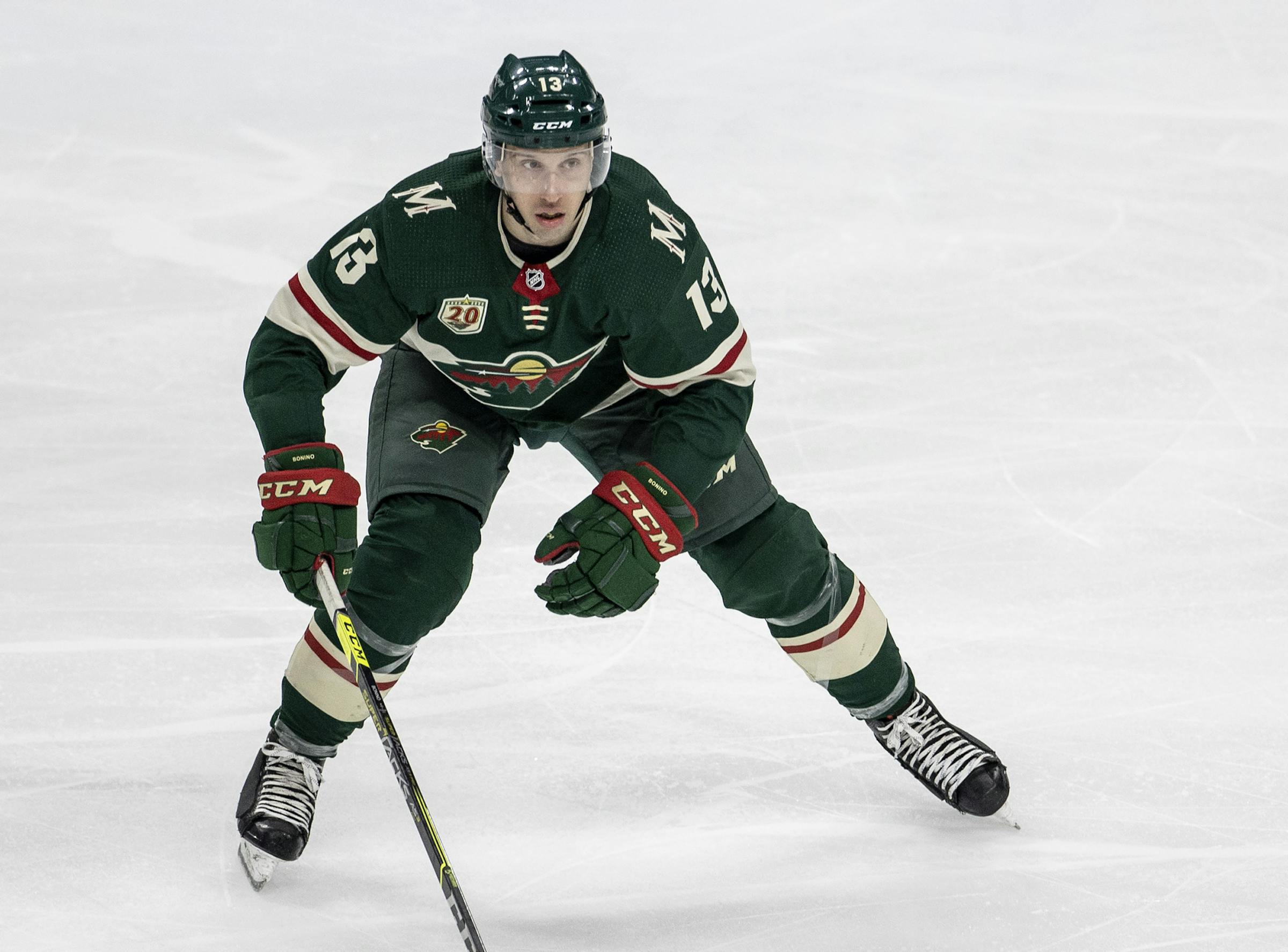 Wild's Nick Bonino played Game 6 hours after his son was born