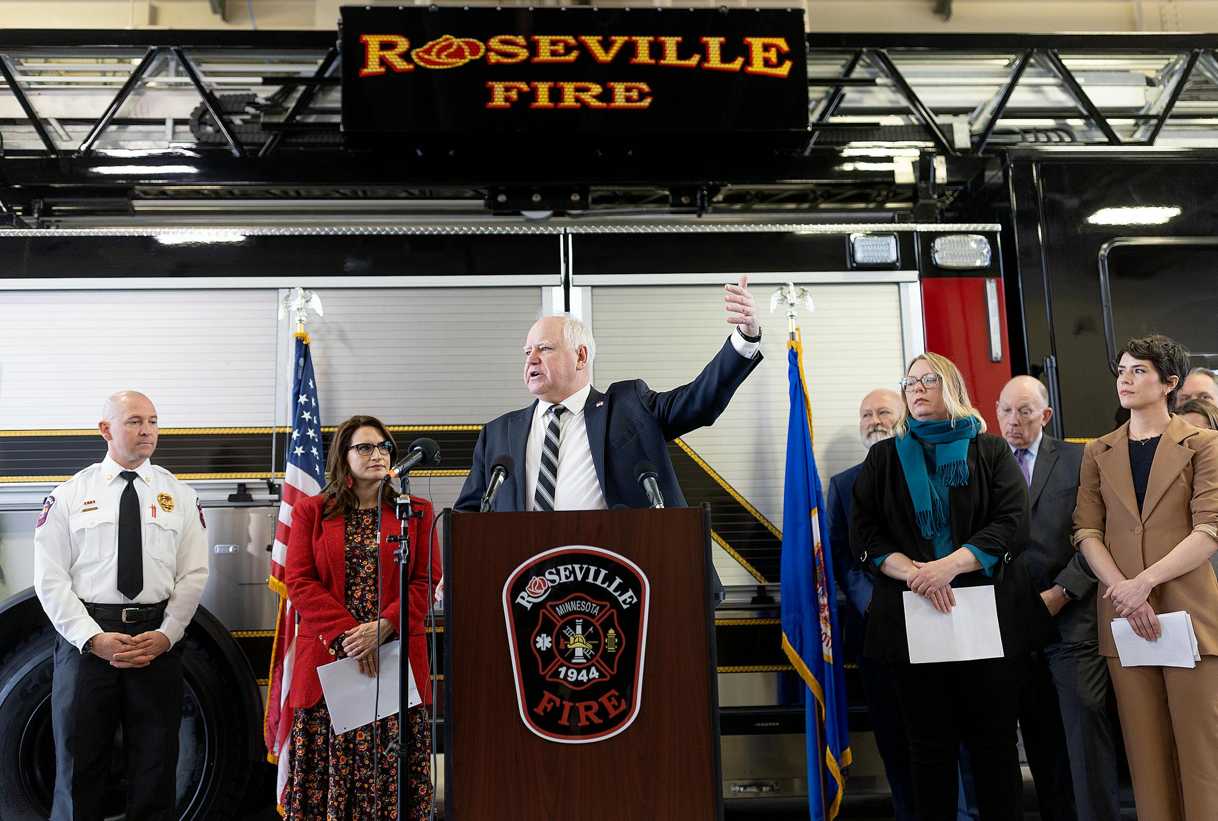 Gov. Tim Walz calls for $300M for local public safety efforts