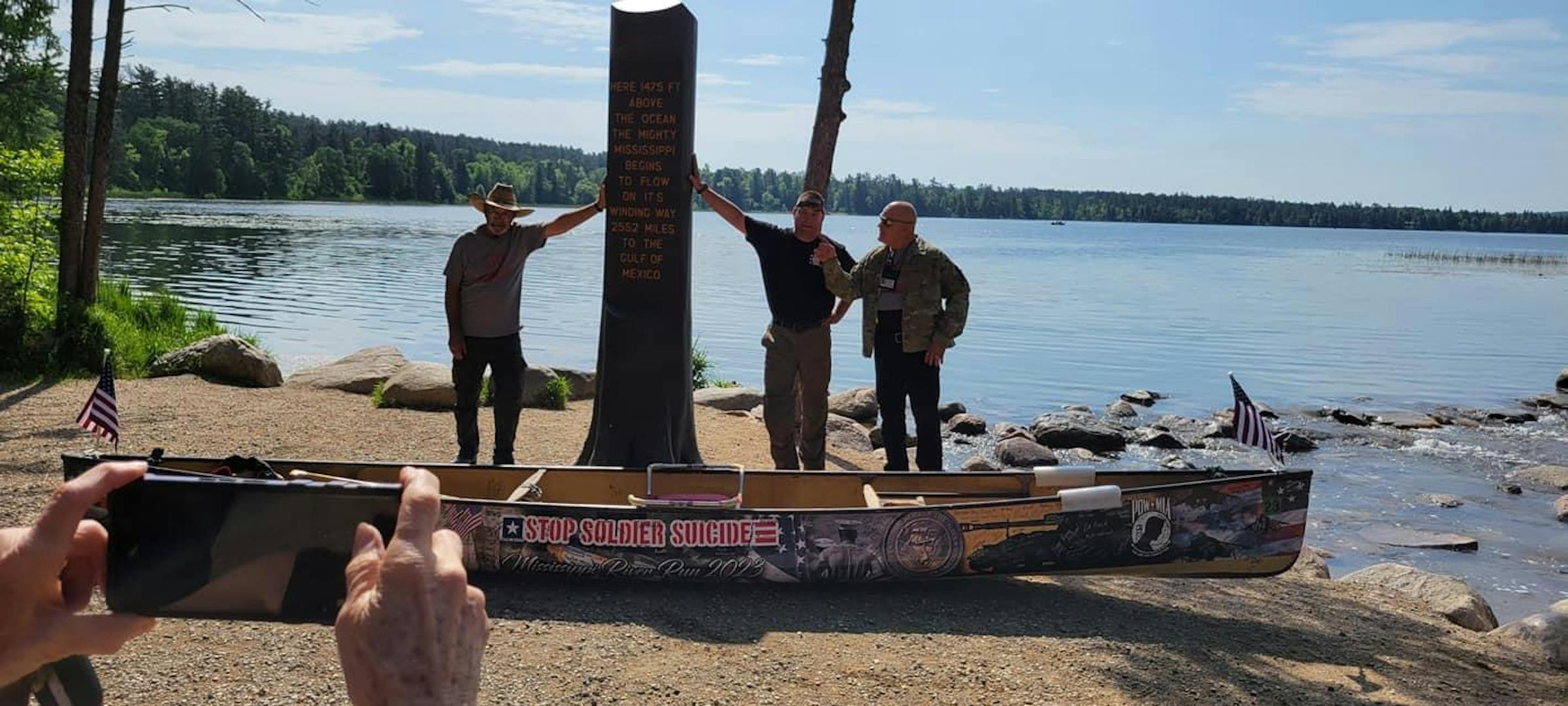 Veterans raise money to stop soldier suicides by paddling the ...