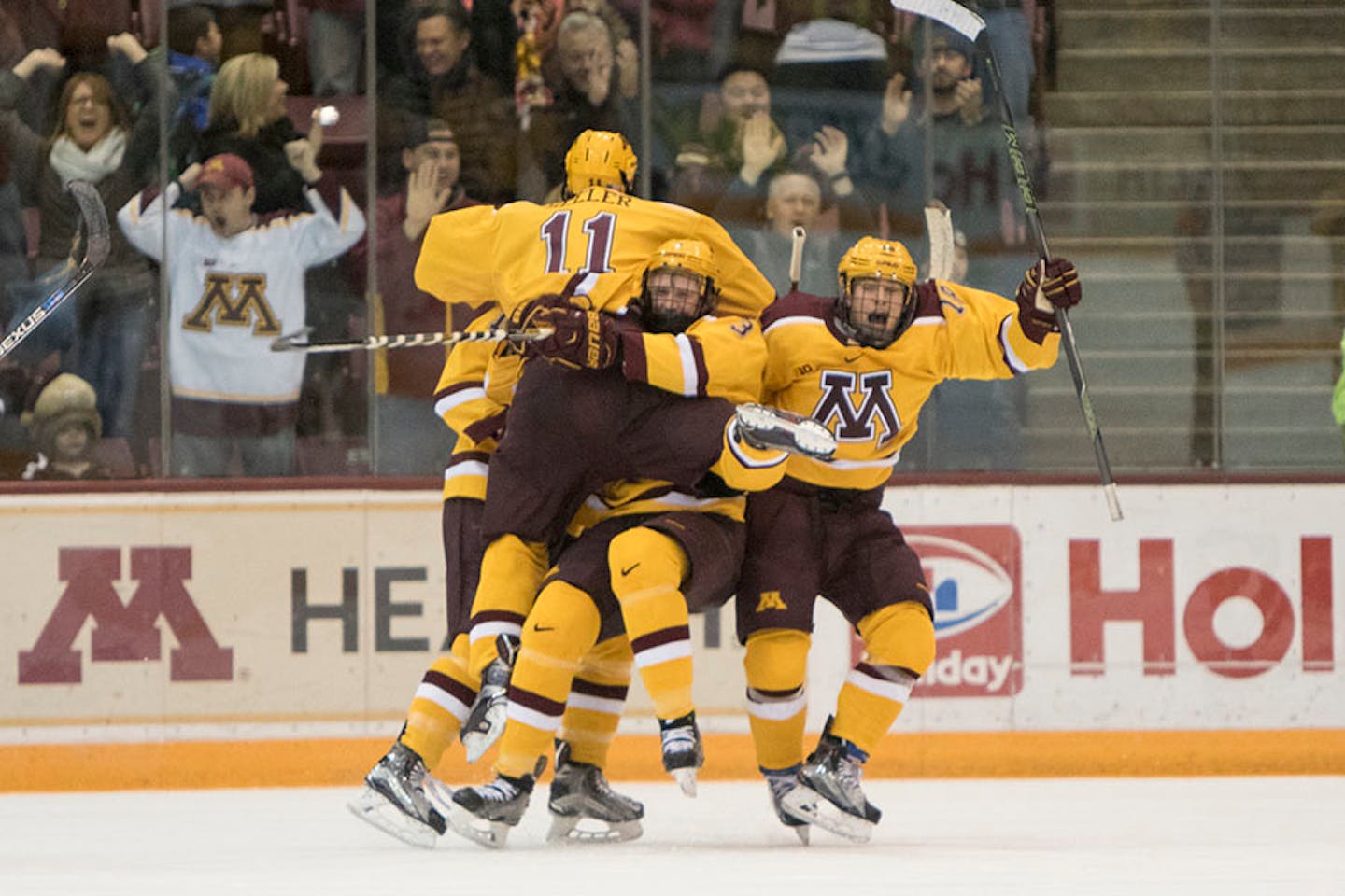 Gophers top Buckeyes in OT for second night a row