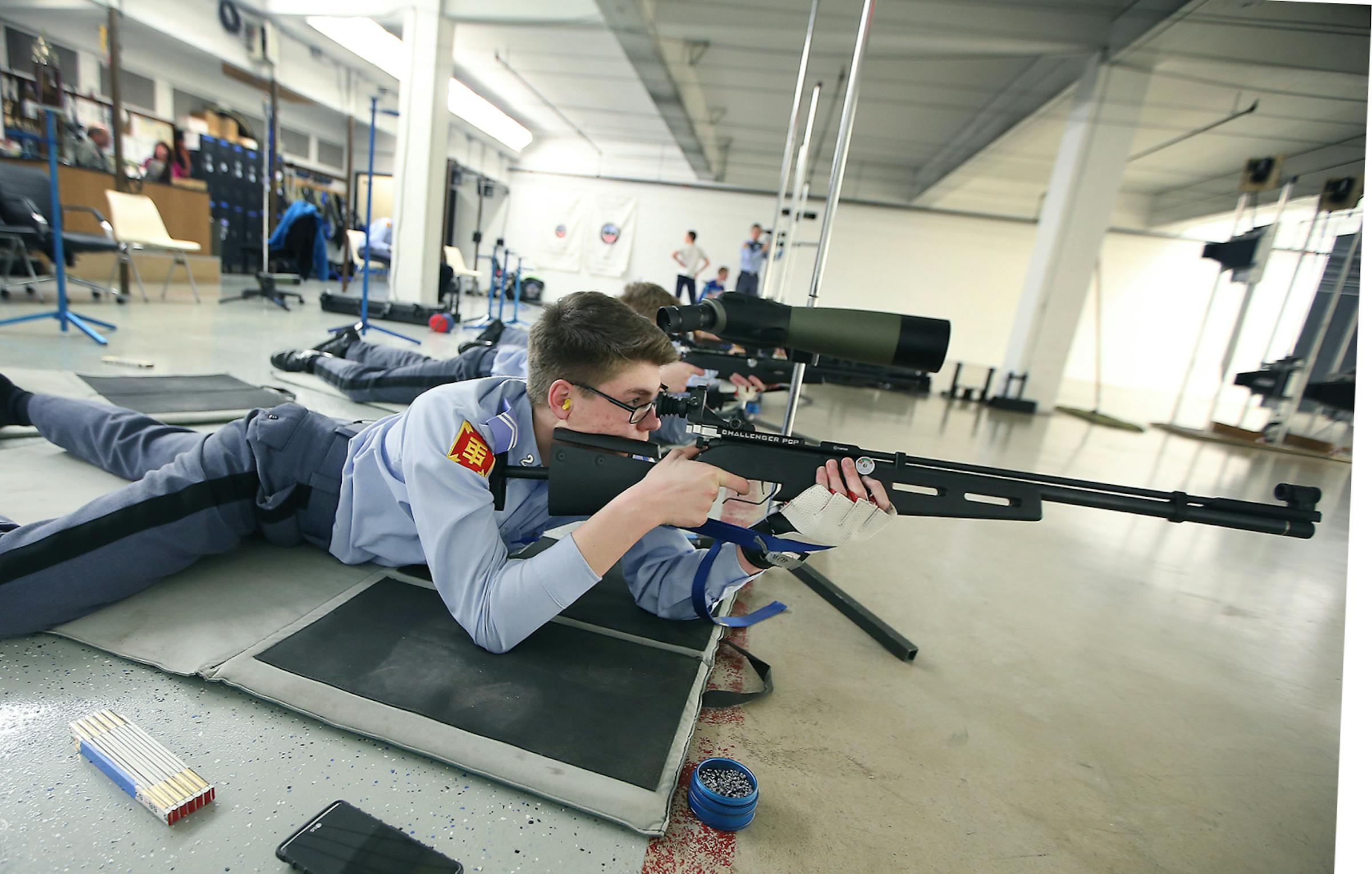 St. Thomas Academy's air rifle team aims high