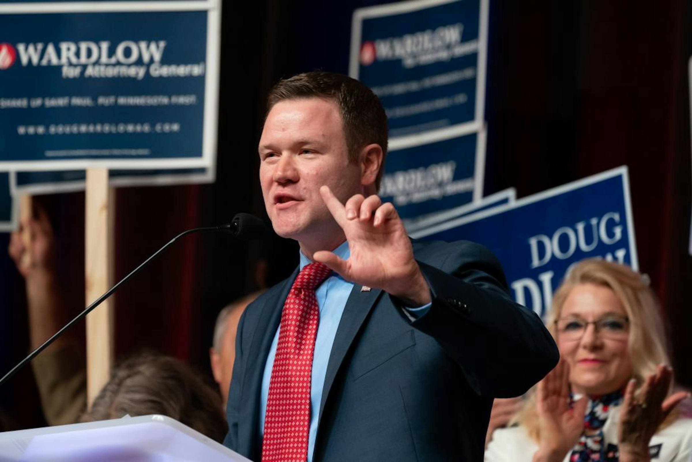 Doug Wardlow says he'll set aside partisan past if elected attorney general