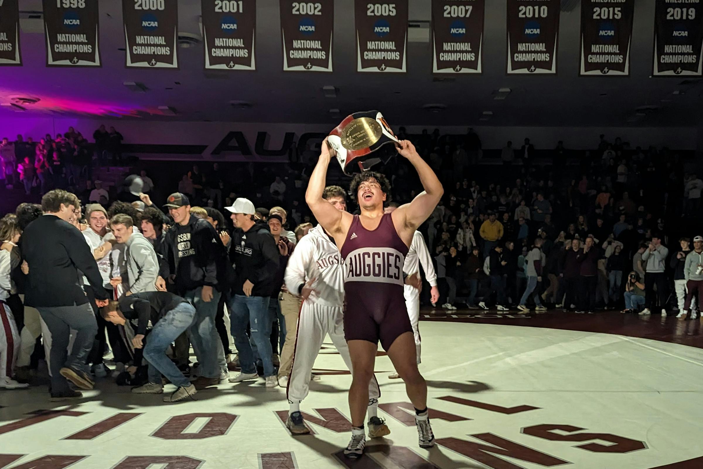 Worthy of ‘Rivalries’ spotlight: Augsburg wrestling and heavyweight ...