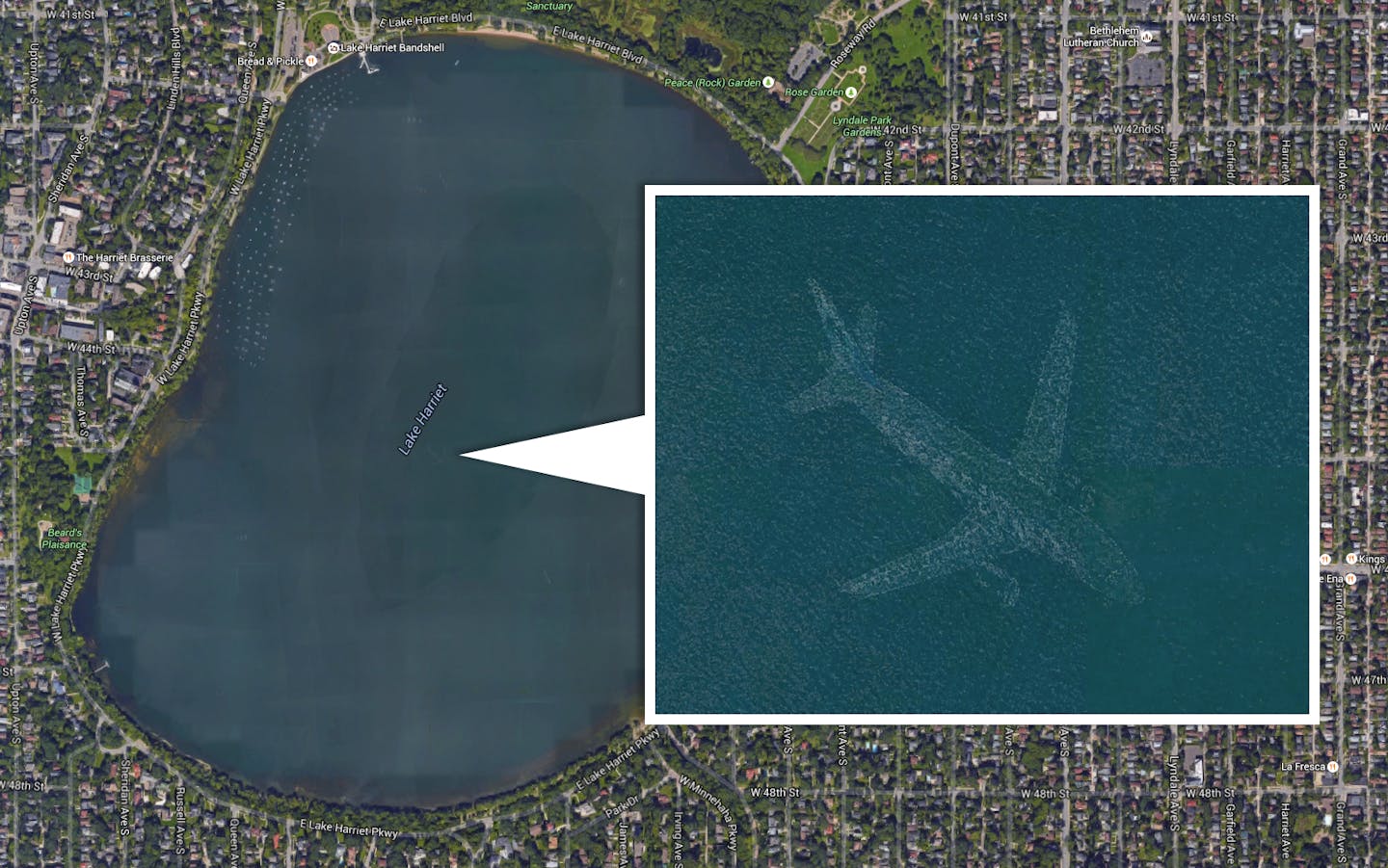 The mystery of the ghost planes in Minneapolis lakes