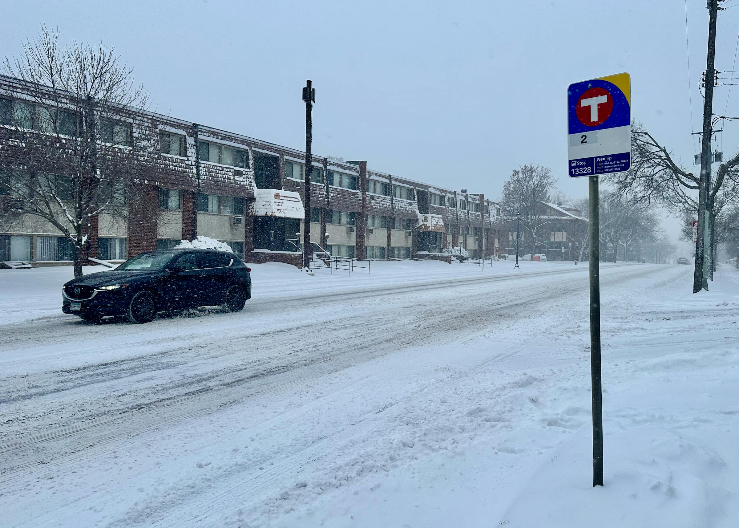 It's finally snowing in Minneapolis and people are loving it