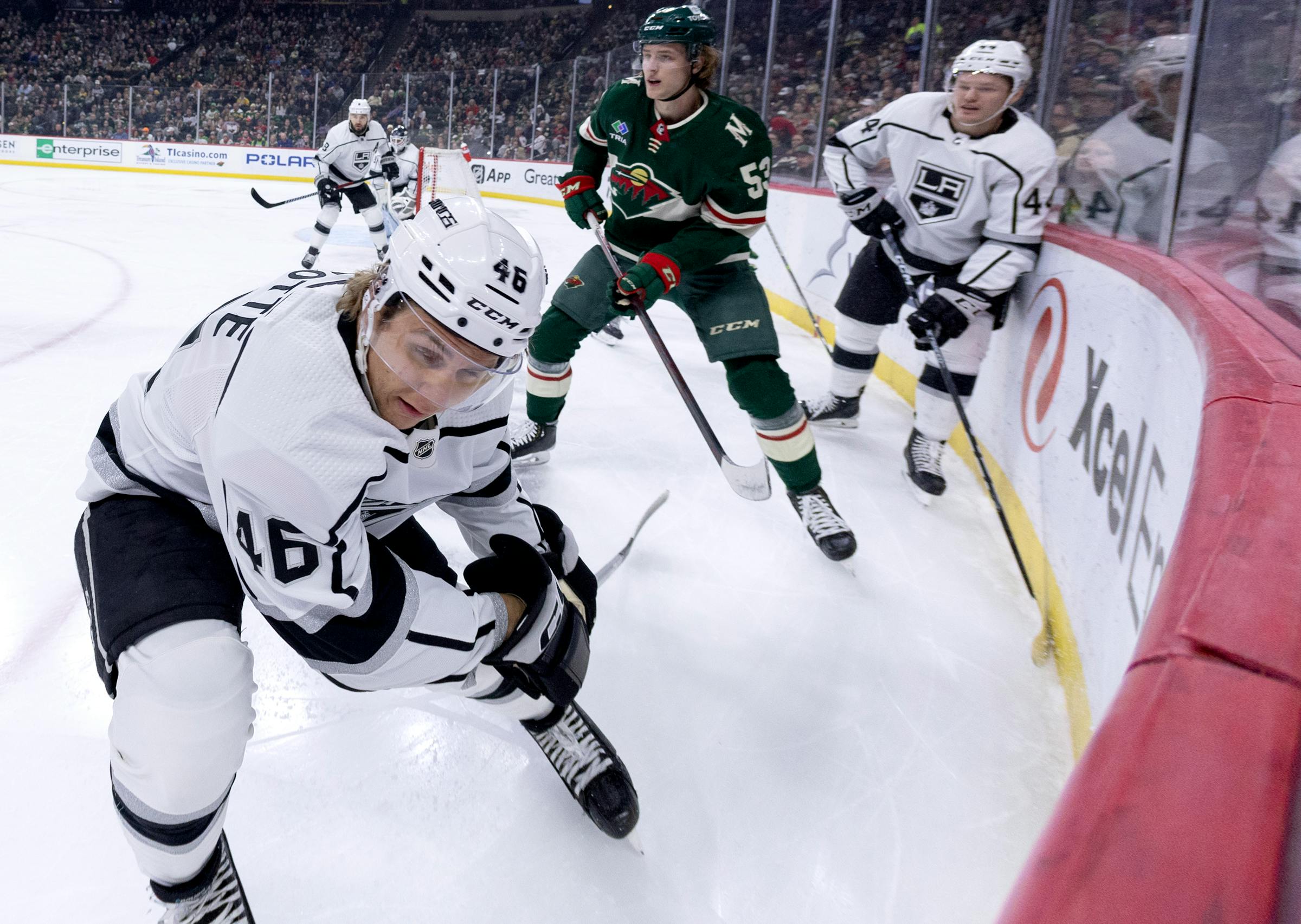 Ryan Hartman scores twice, including milestone goal, as Wild top Kings ...
